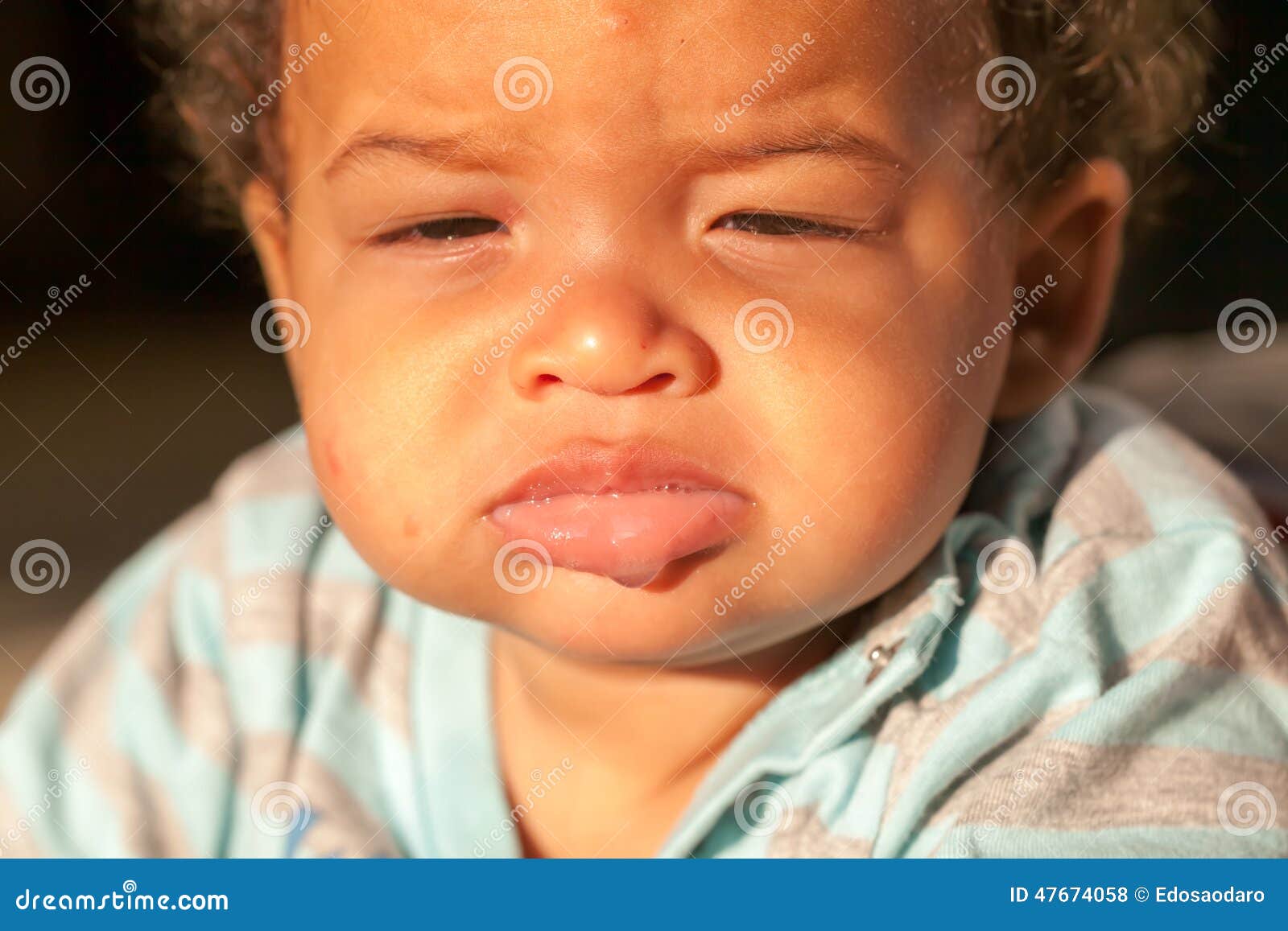 Baby Dribble stock photo. Image of american, male, baby - 47674058