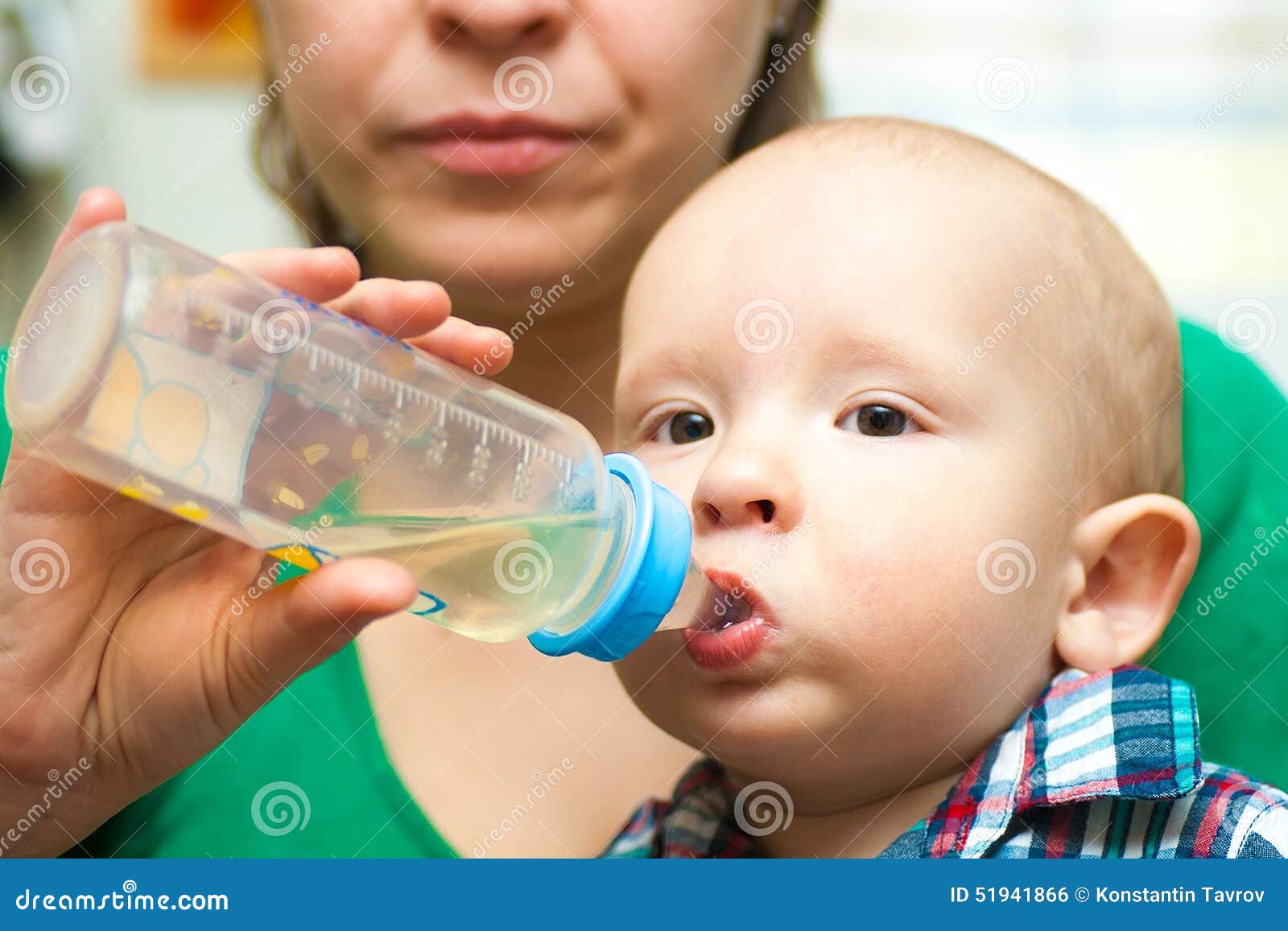 Baby drinking stock photo. Image of childhood, child - 51941866