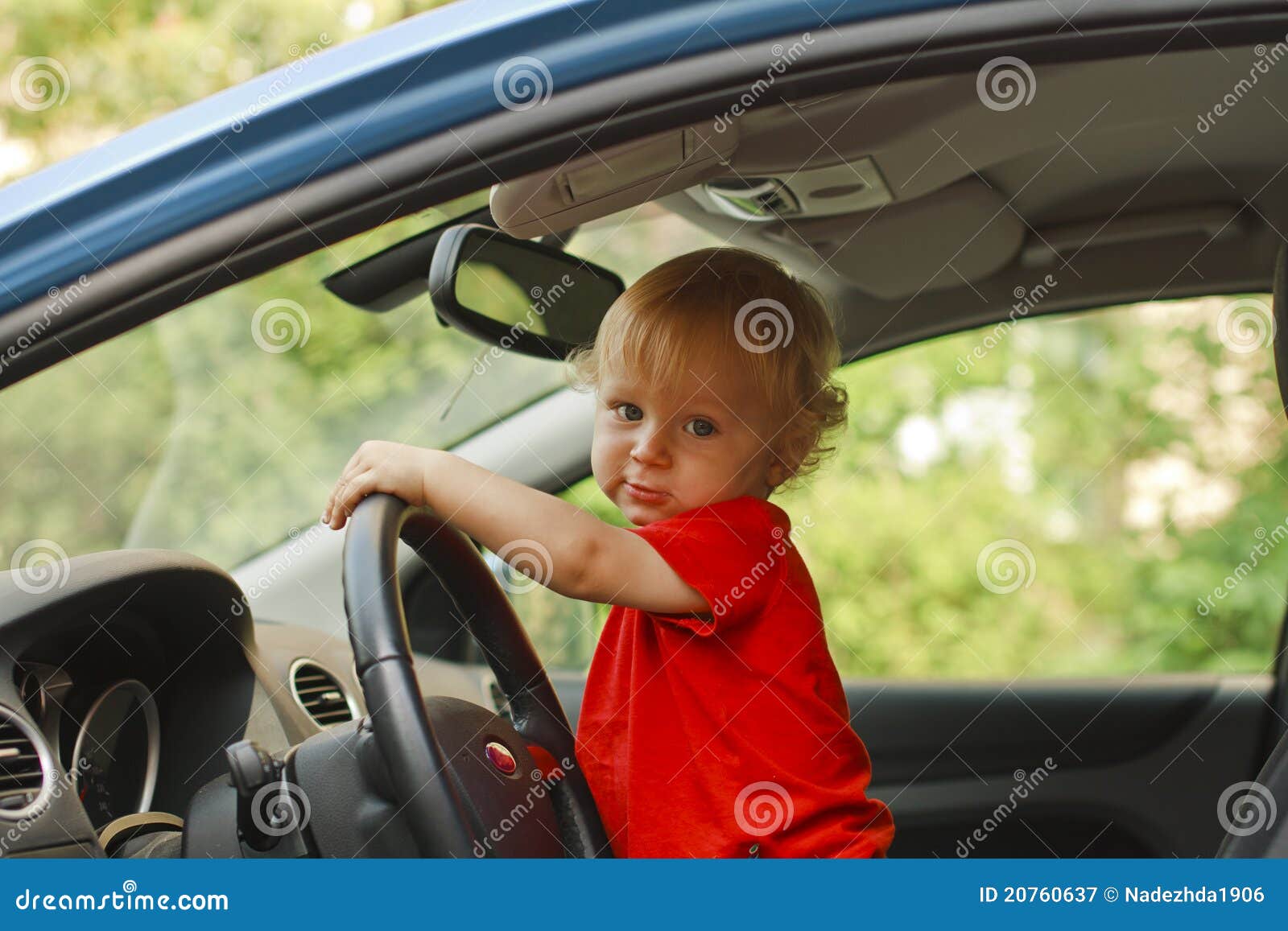 Baby driving stock image. Image of journey, attractive - 20760637