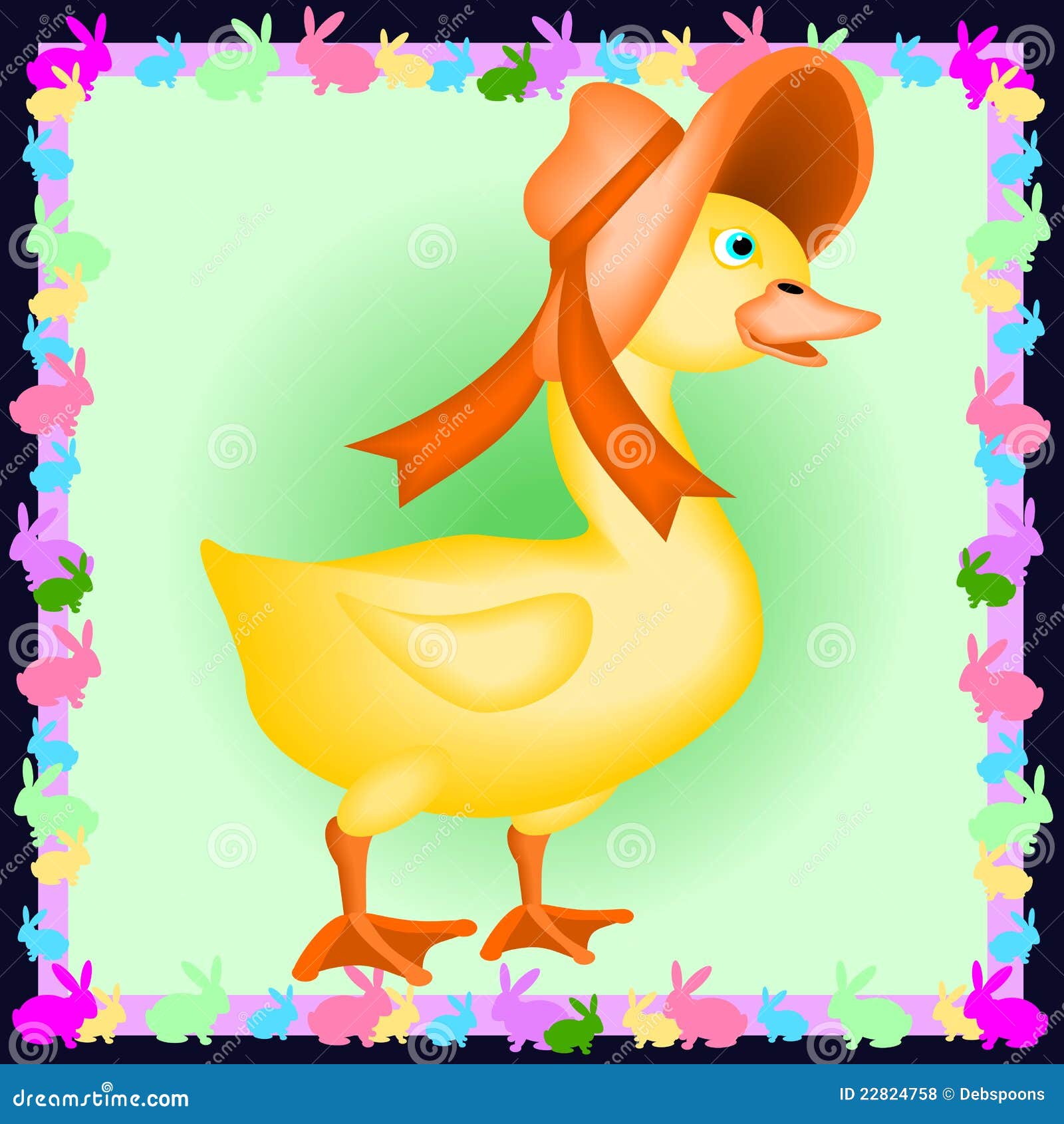 Rubber Duck Border Clip Art