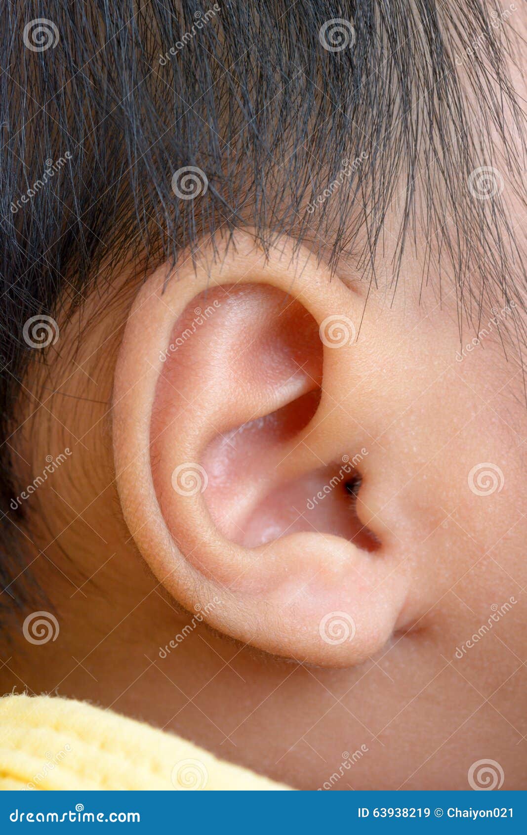 Baby ear stock image. Image of close, babies, skin, baby - 63938219