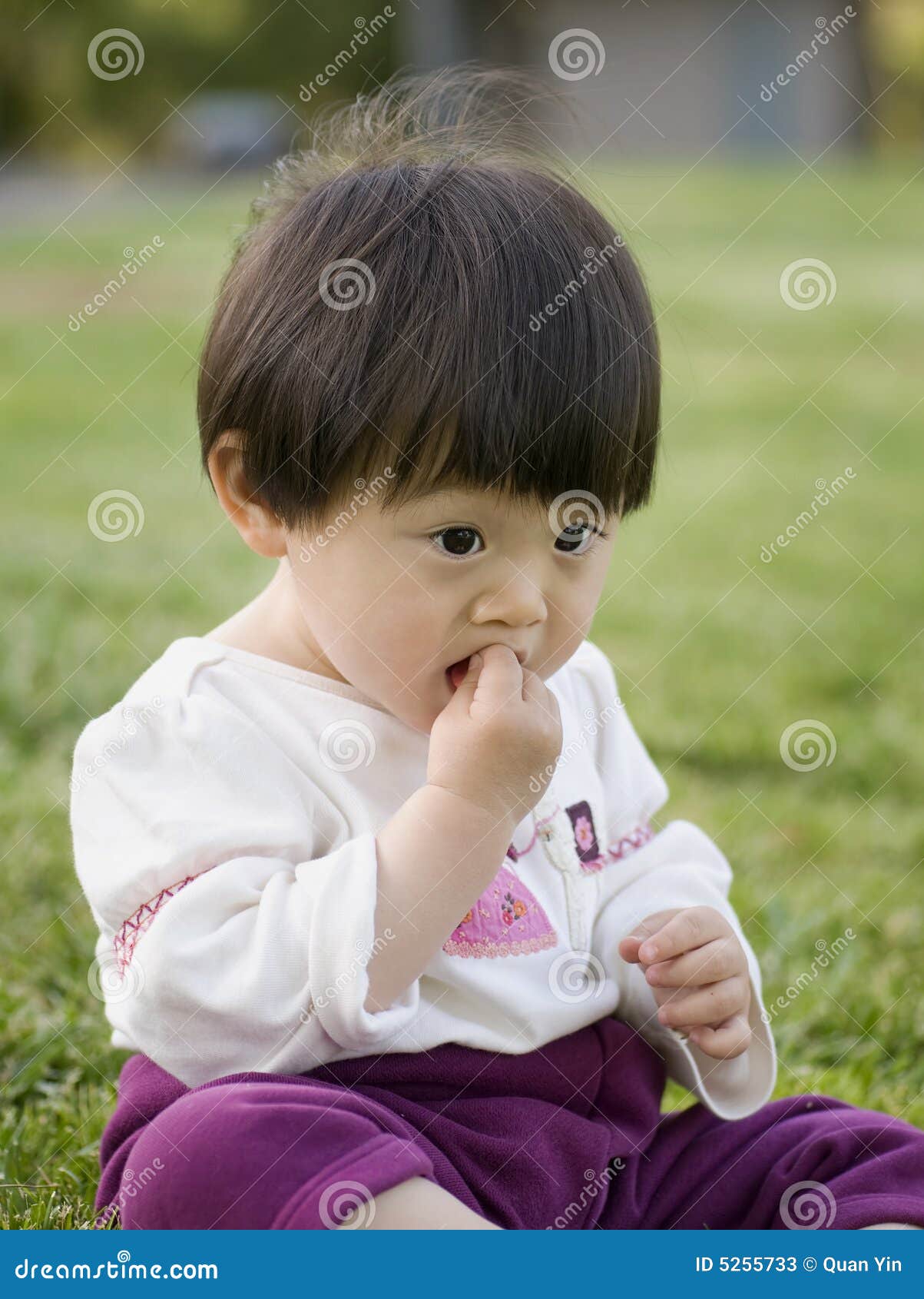Baby eating snack stock image. Image of young, beautiful - 5255733