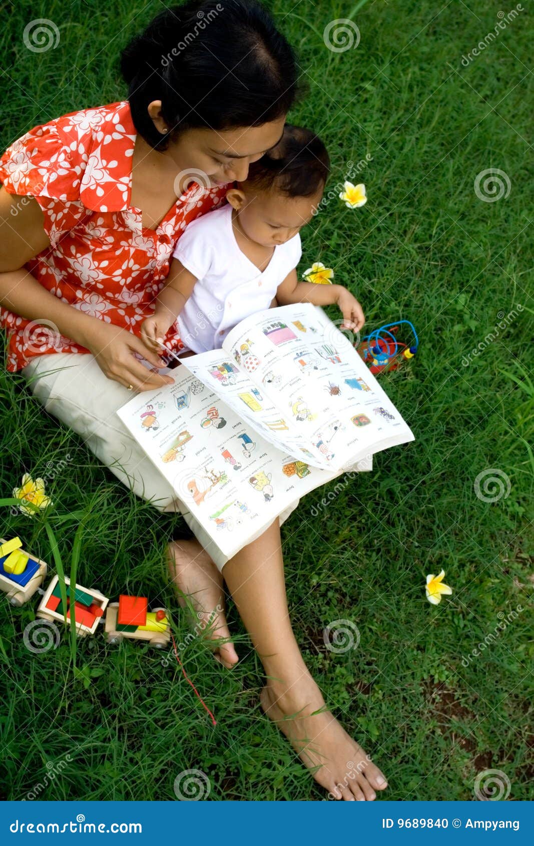 Baby education stock photo. Image of asian, outdoor, books - 9689840