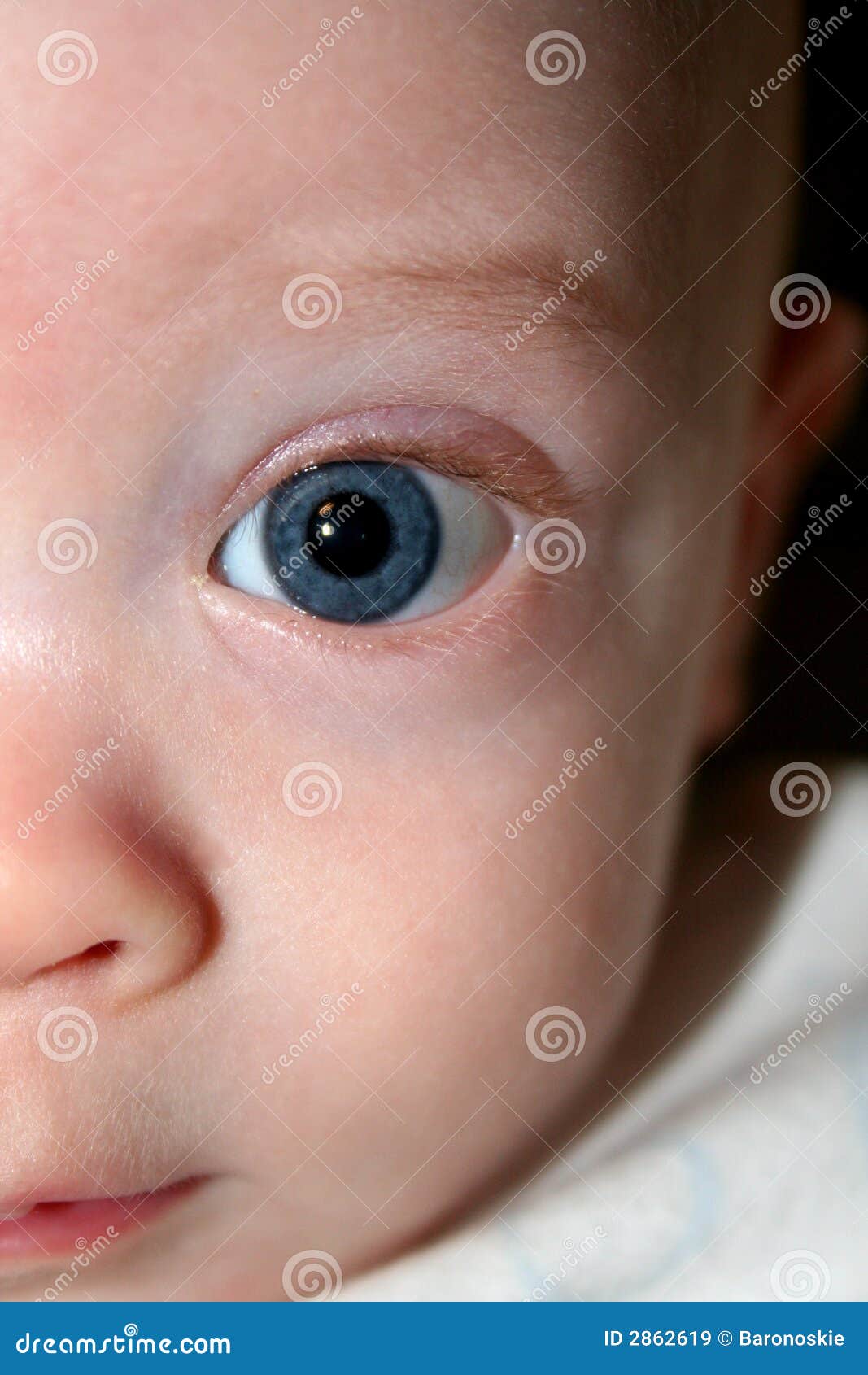 Baby Eye stock image. Image of face, close, little, closeup - 2862619