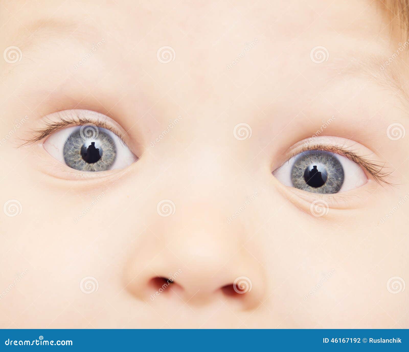 Baby face stock photo. Image of confusion, looking, brown - 46167192