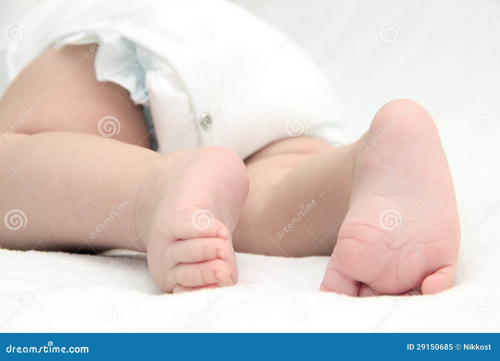 Baby feet stock image. Image of tiny, foot, sole, newborn - 29150685
