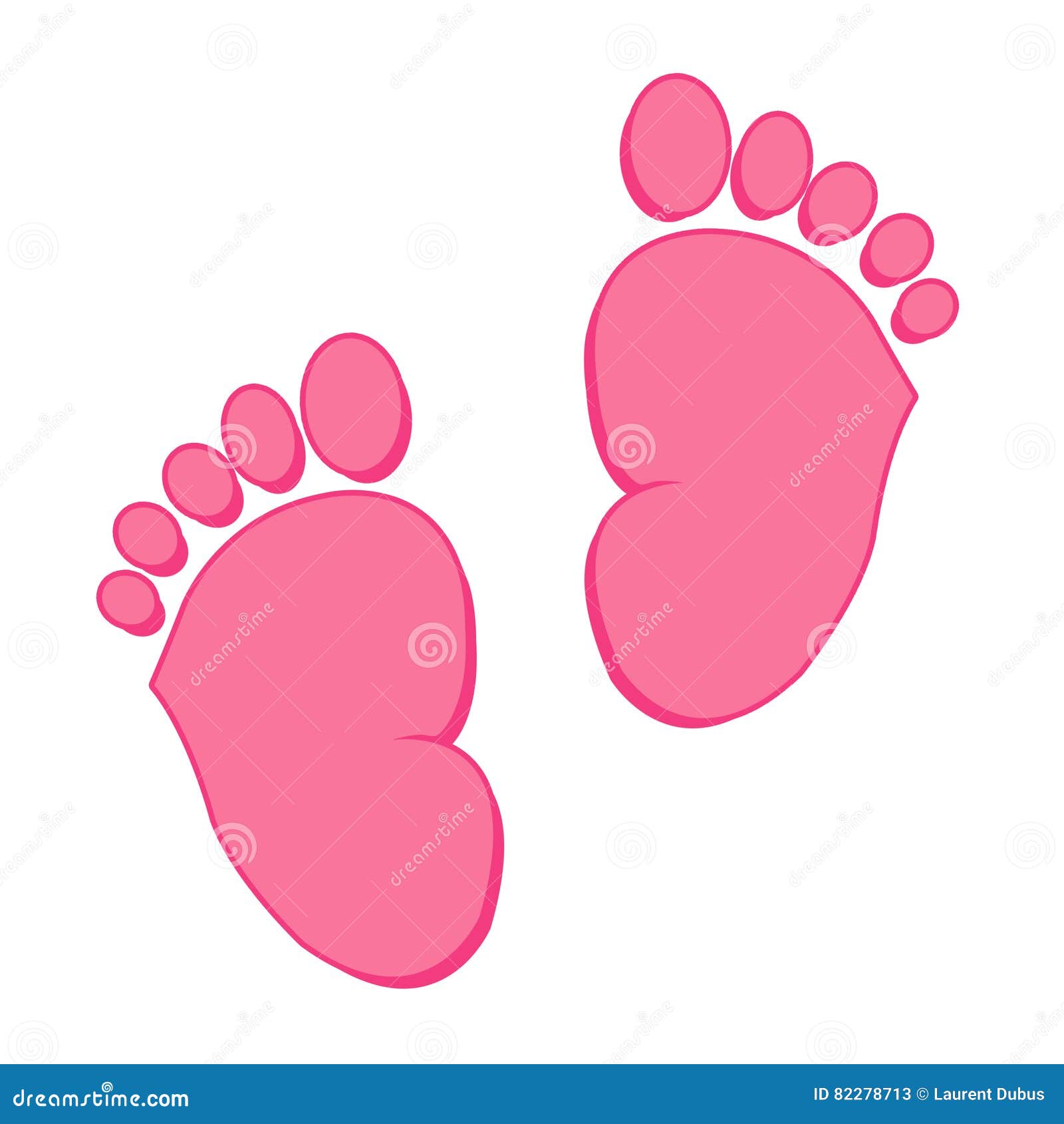 Baby Feet Royalty-Free Cartoon | CartoonDealer.com #44504621