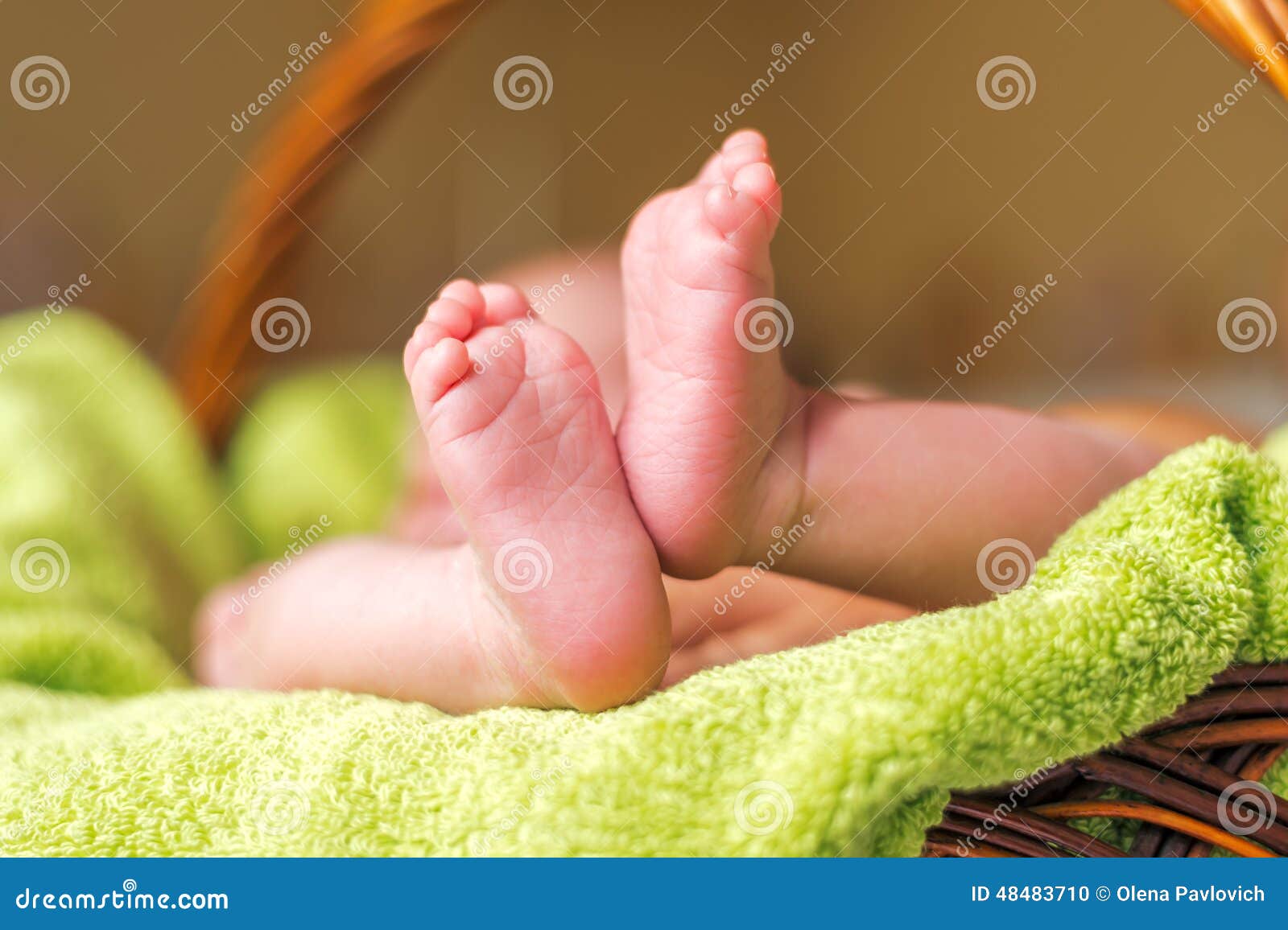 Baby feet stock photo. Image of skin, body, feet, caucasian - 48483710
