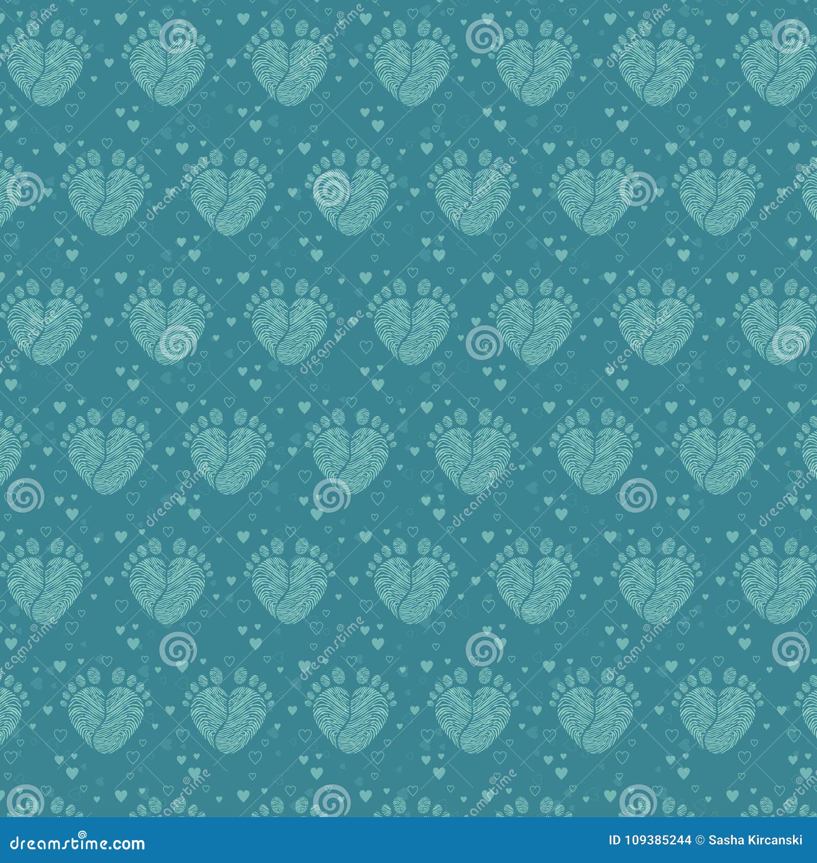 Baby Feet Background Vector Illustration. Stock Vector - Illustration ...