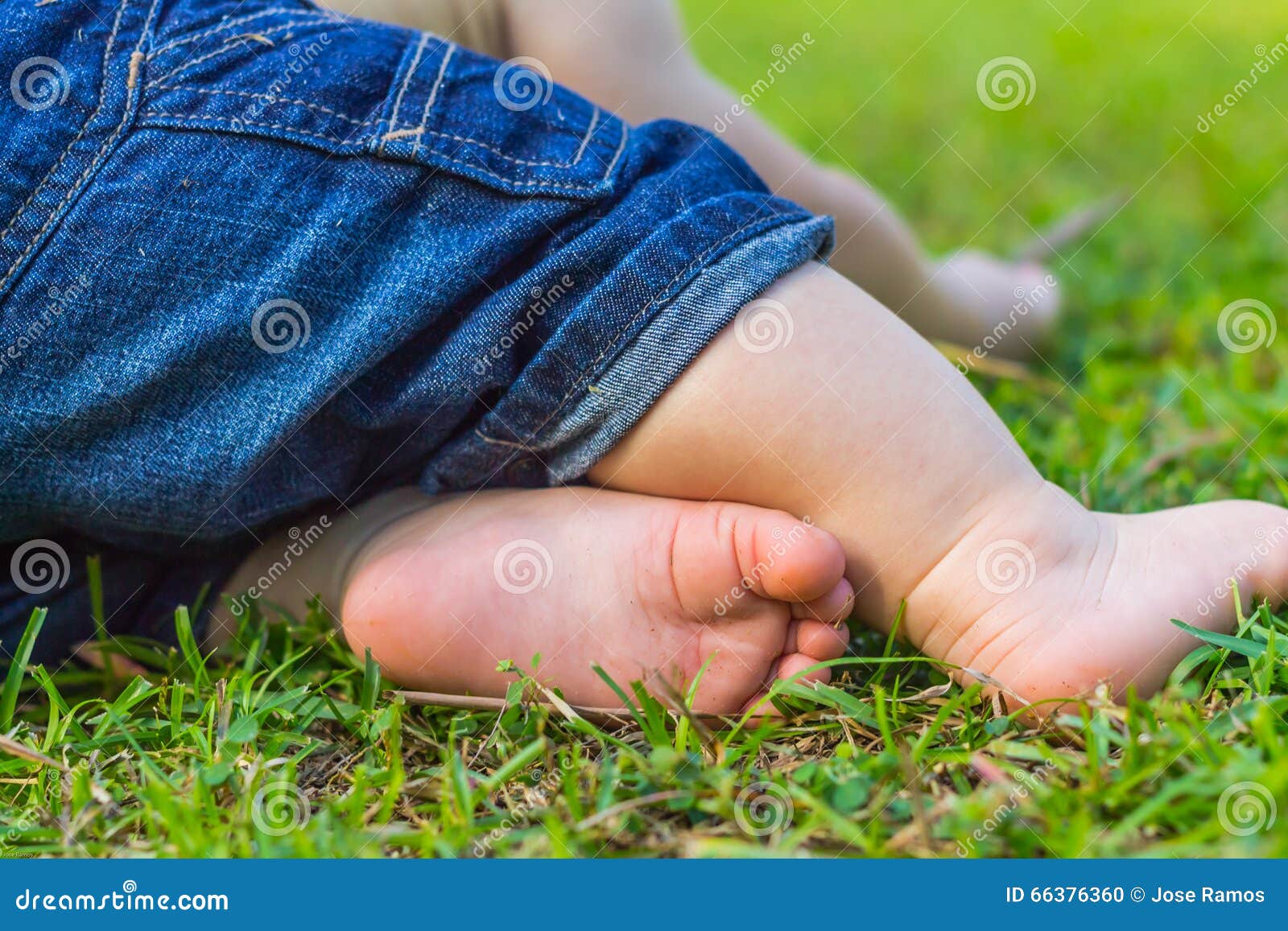 Baby Feet stock photo. Image of cute, nature, barefoot - 66376360