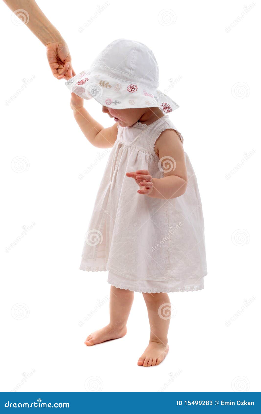 Baby first steps stock image. Image of baby, toddler - 15499283
