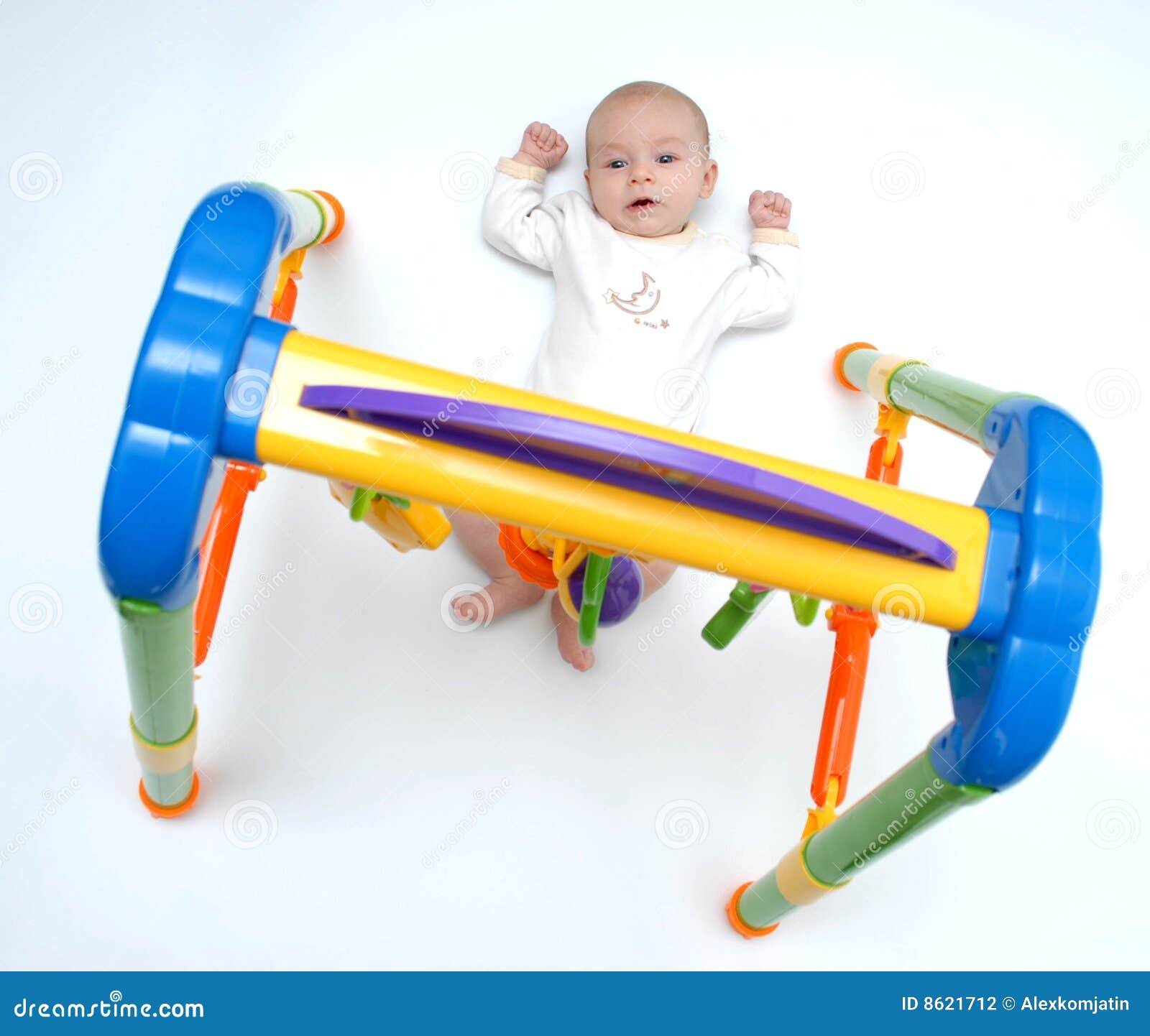 Baby fitness stock photo. Image of move, childhood, discovery - 8621712