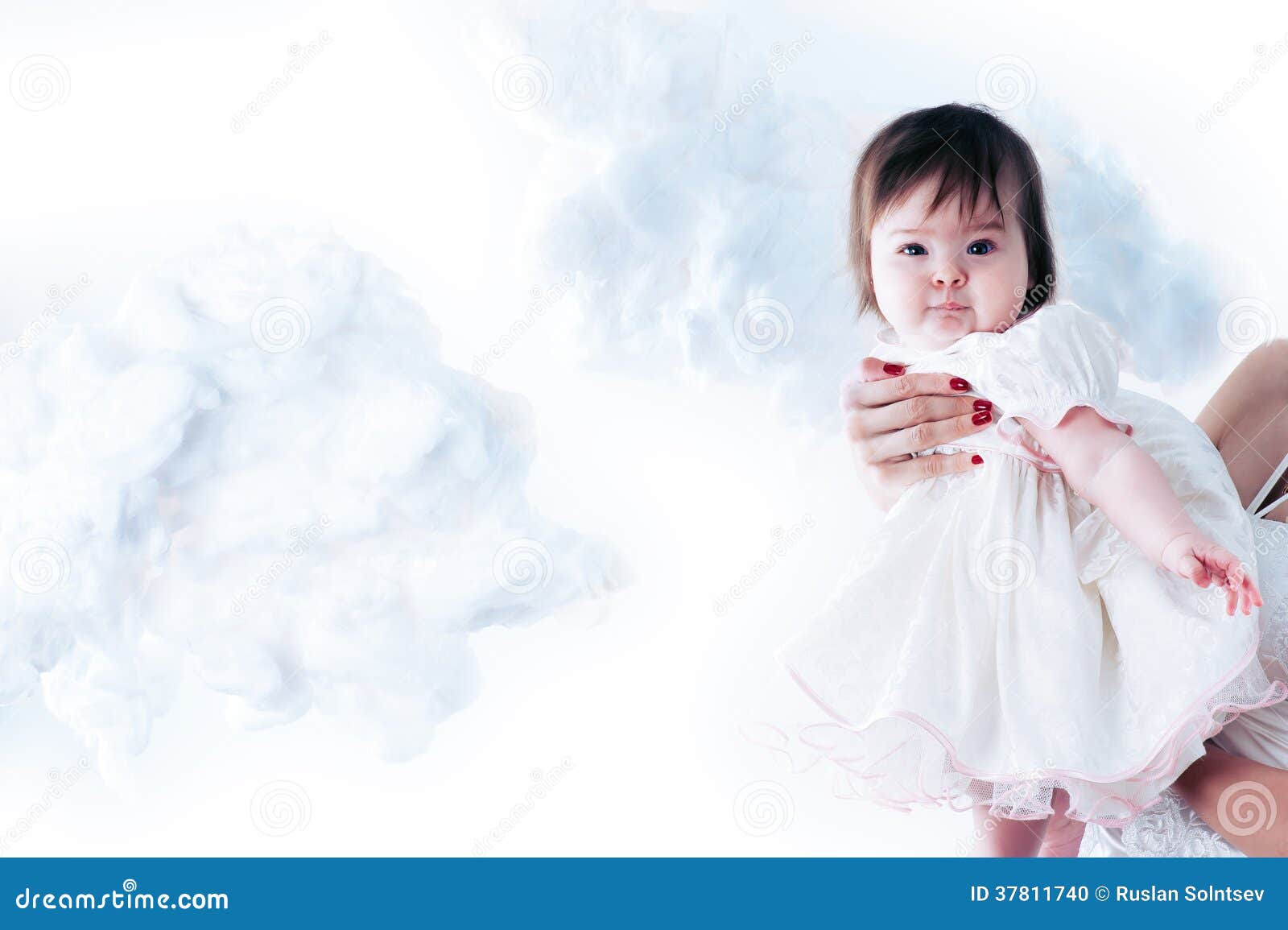 Baby flying stock photo. Image of childhood, happy, hand - 37811740