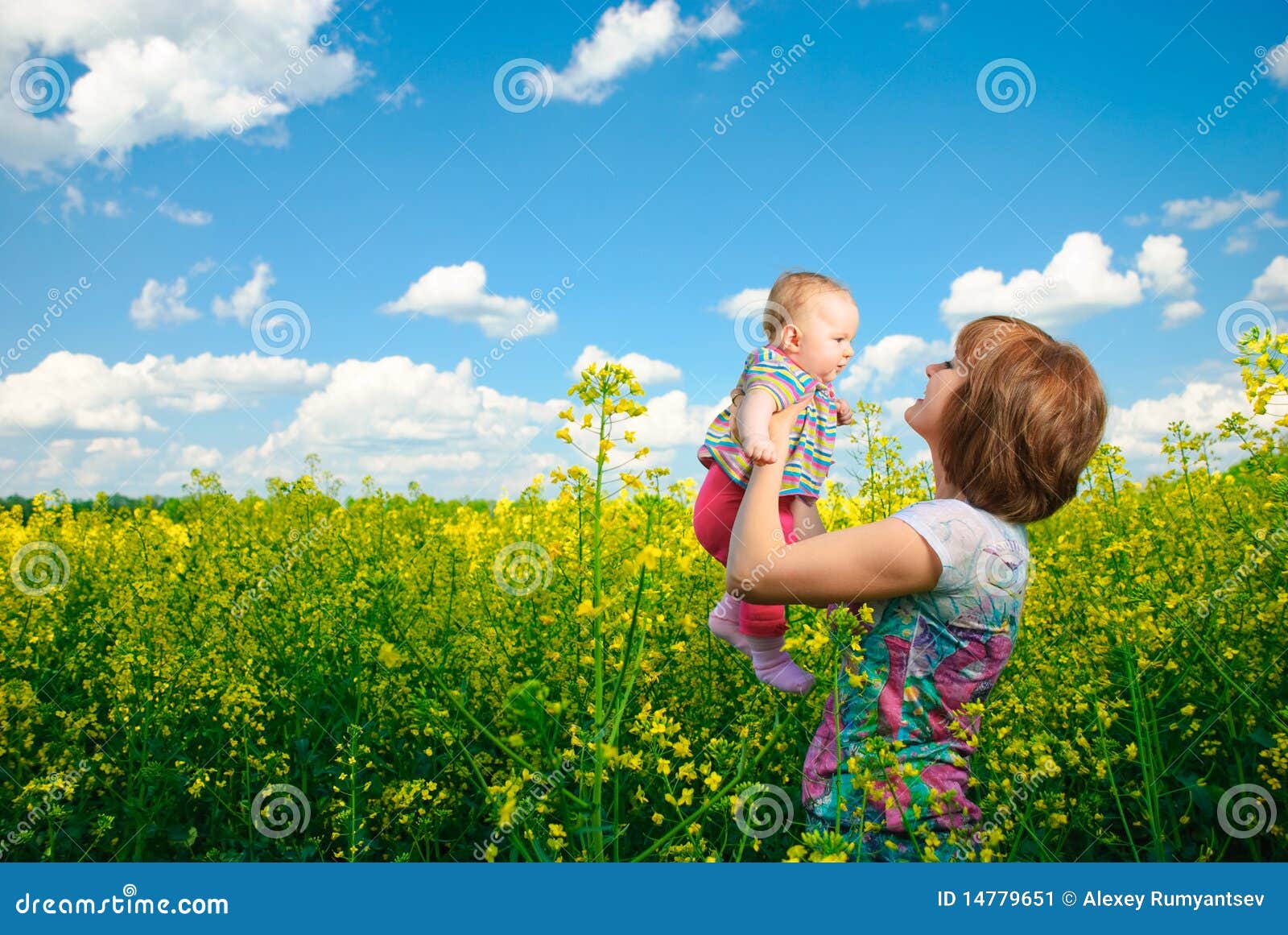 Baby flying high stock image. Image of outside, adult - 14779651
