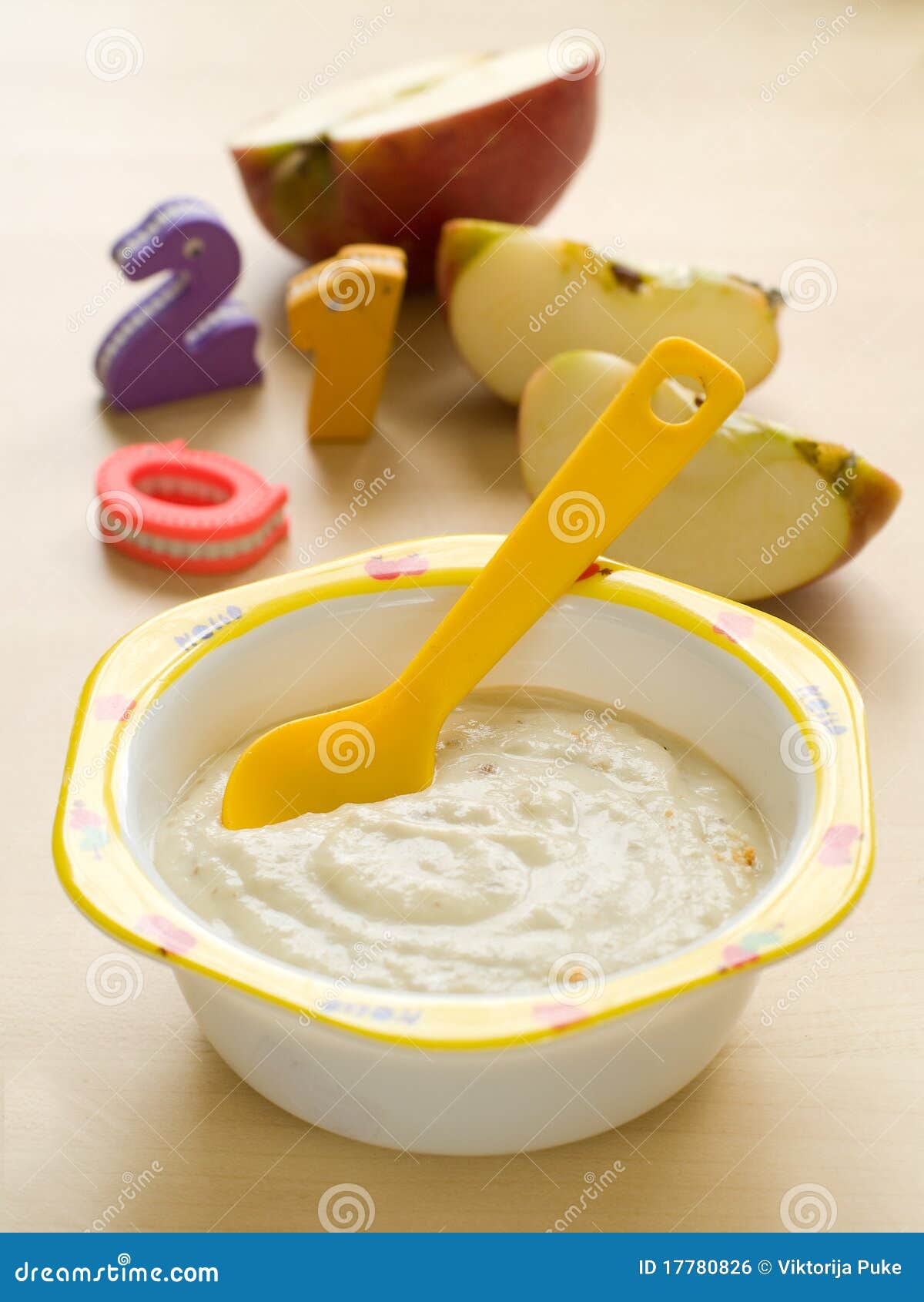 Baby food stock photo. Image of fruit, kids, child, porridge - 17780826