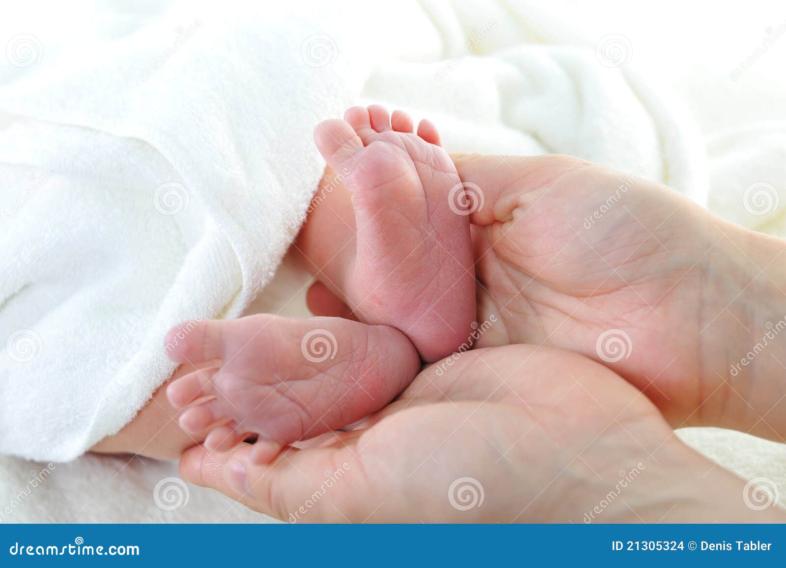 Baby foot stock photo. Image of daughter, baby, adult - 21305324