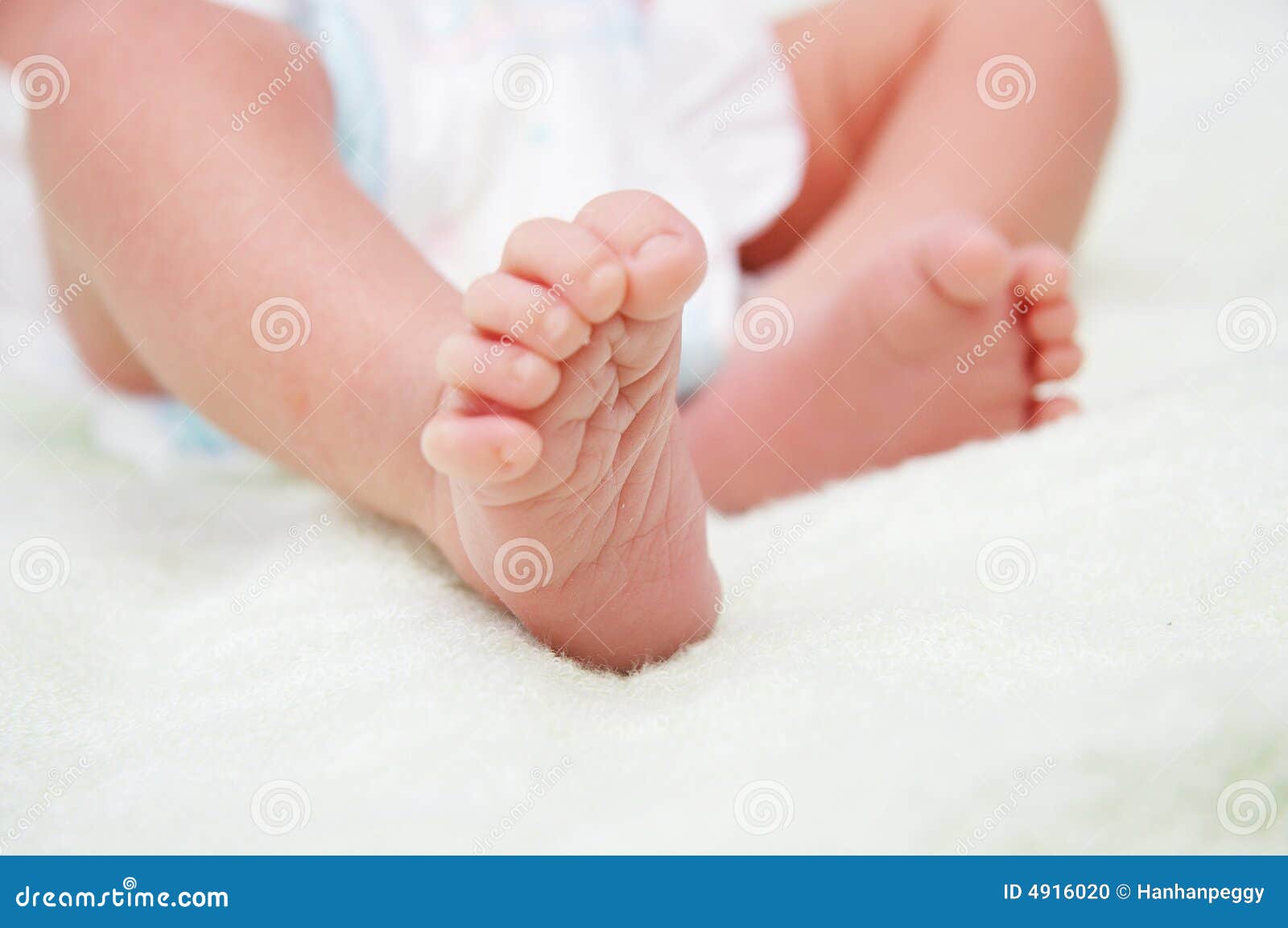 Baby foot stock photo. Image of development, health, affectionate - 4916020