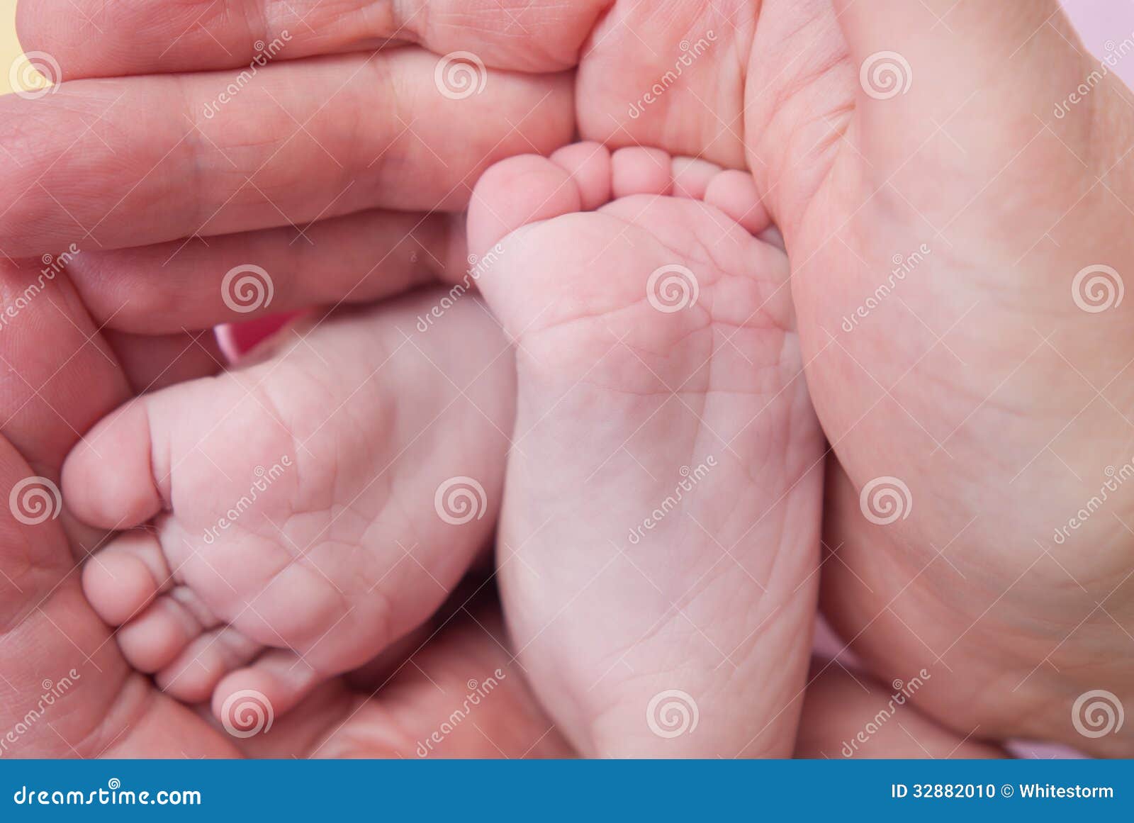 Baby foot stock photo. Image of massaging, macro, love - 32882010