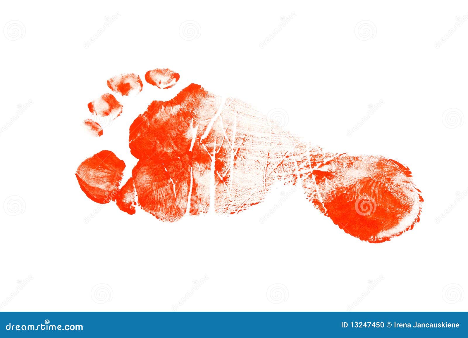 Baby footprint stock photo. Image of concept, authentication - 13247450