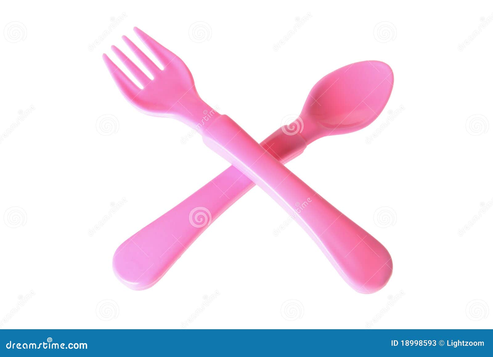Baby Fork and Spoon stock image. Image of tableware, utensil - 18998593