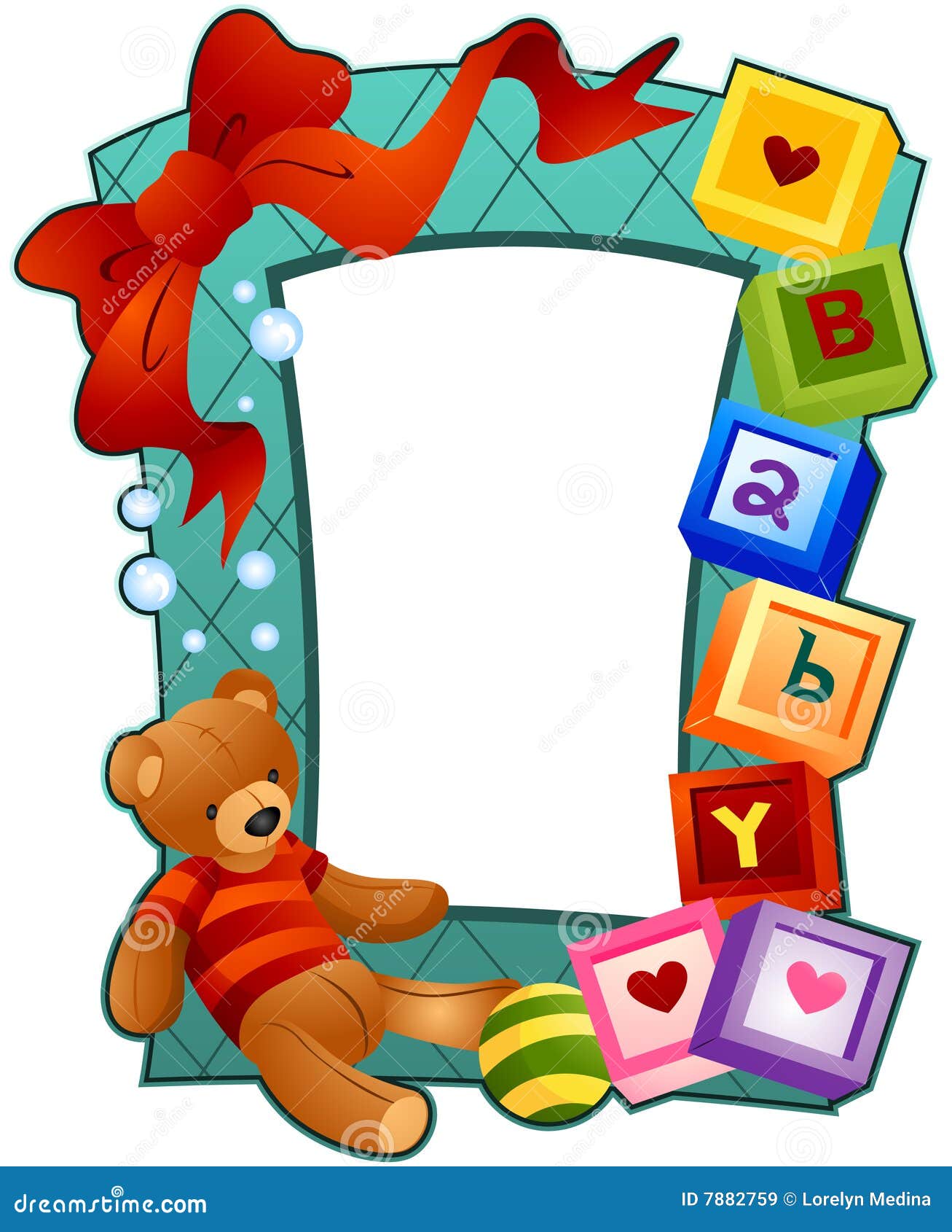 Baby Frame stock illustration. Illustration of isolated - 7882759