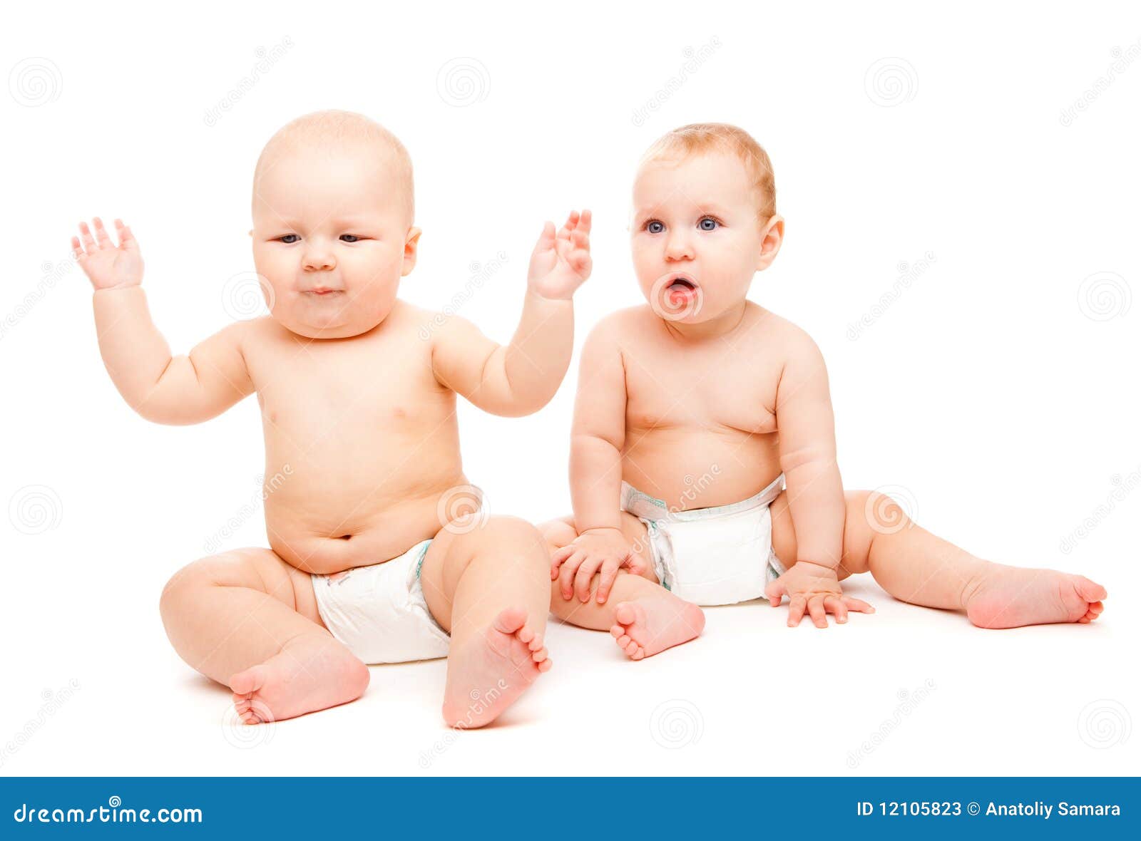 Baby friends stock image. Image of lovely, happiness - 12105823