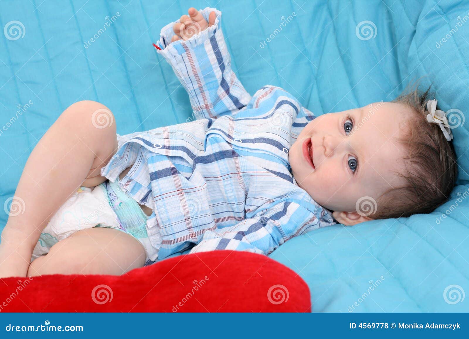 Baby fun stock photo. Image of cheerful, smiling, play - 4569778