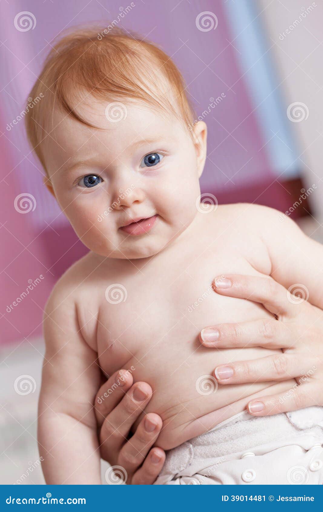 Baby with ginger hair stock image. Image of eyes, english - 39014481