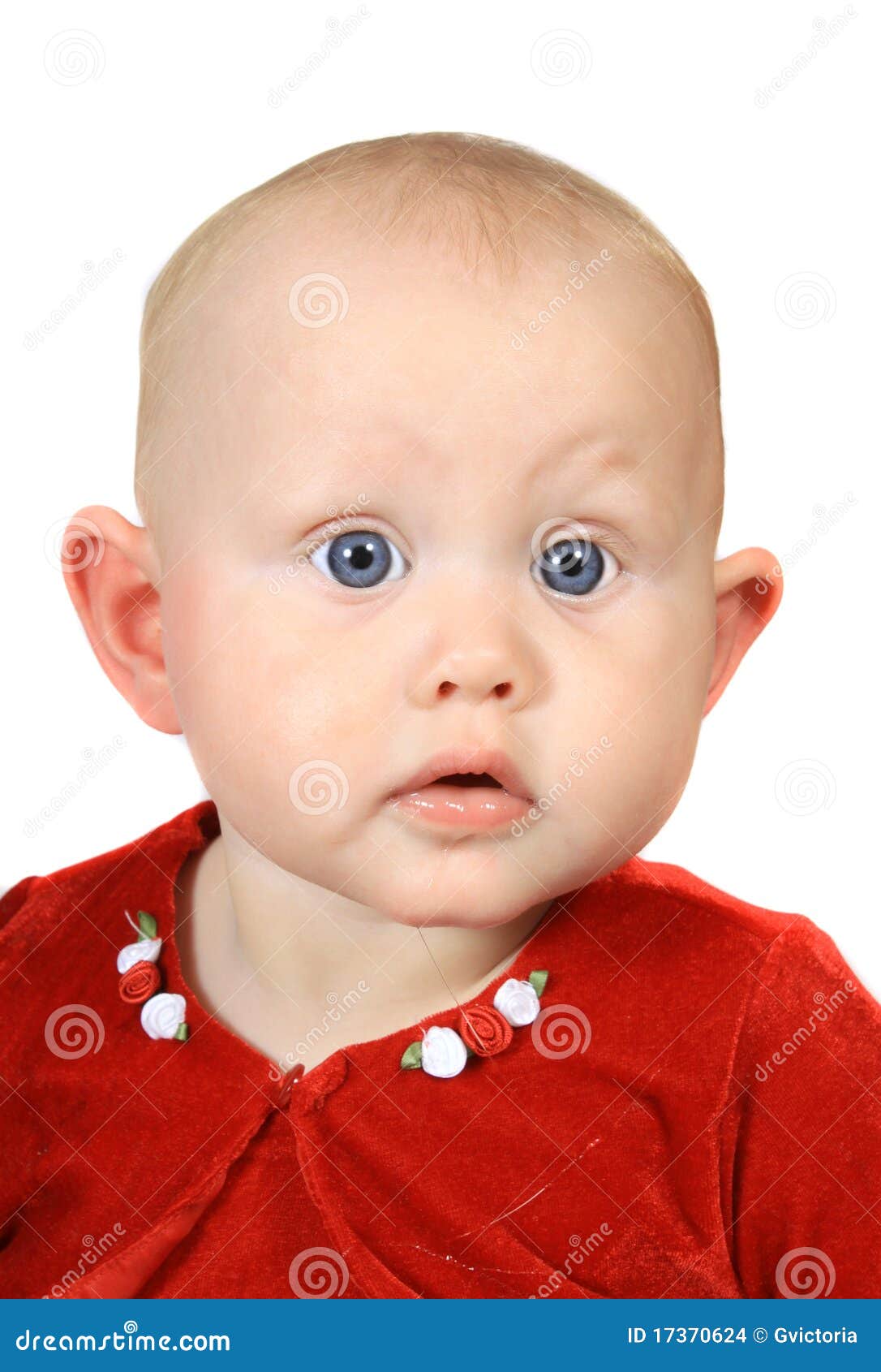 Baby girl stock photo. Image of surprise, infant, girl - 17370624