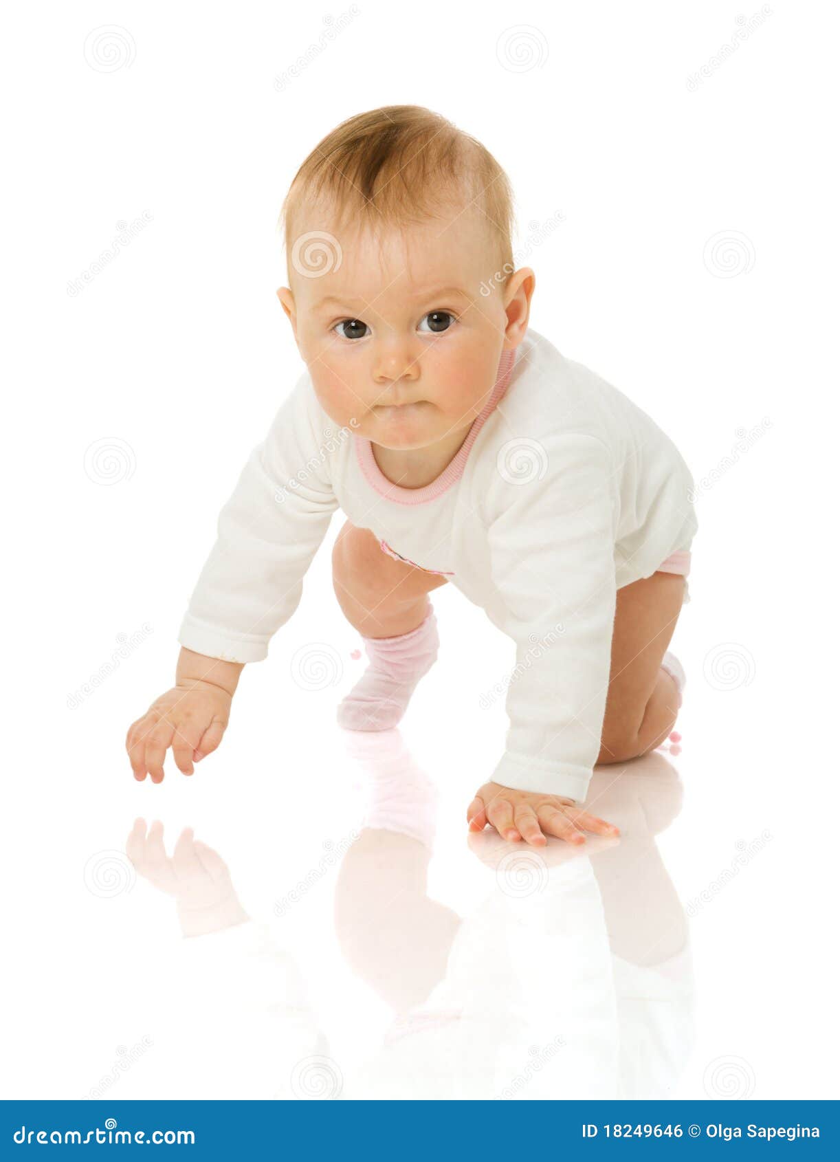 Baby Girl stock photo. Image of cute, looking, body, childhood - 18249646