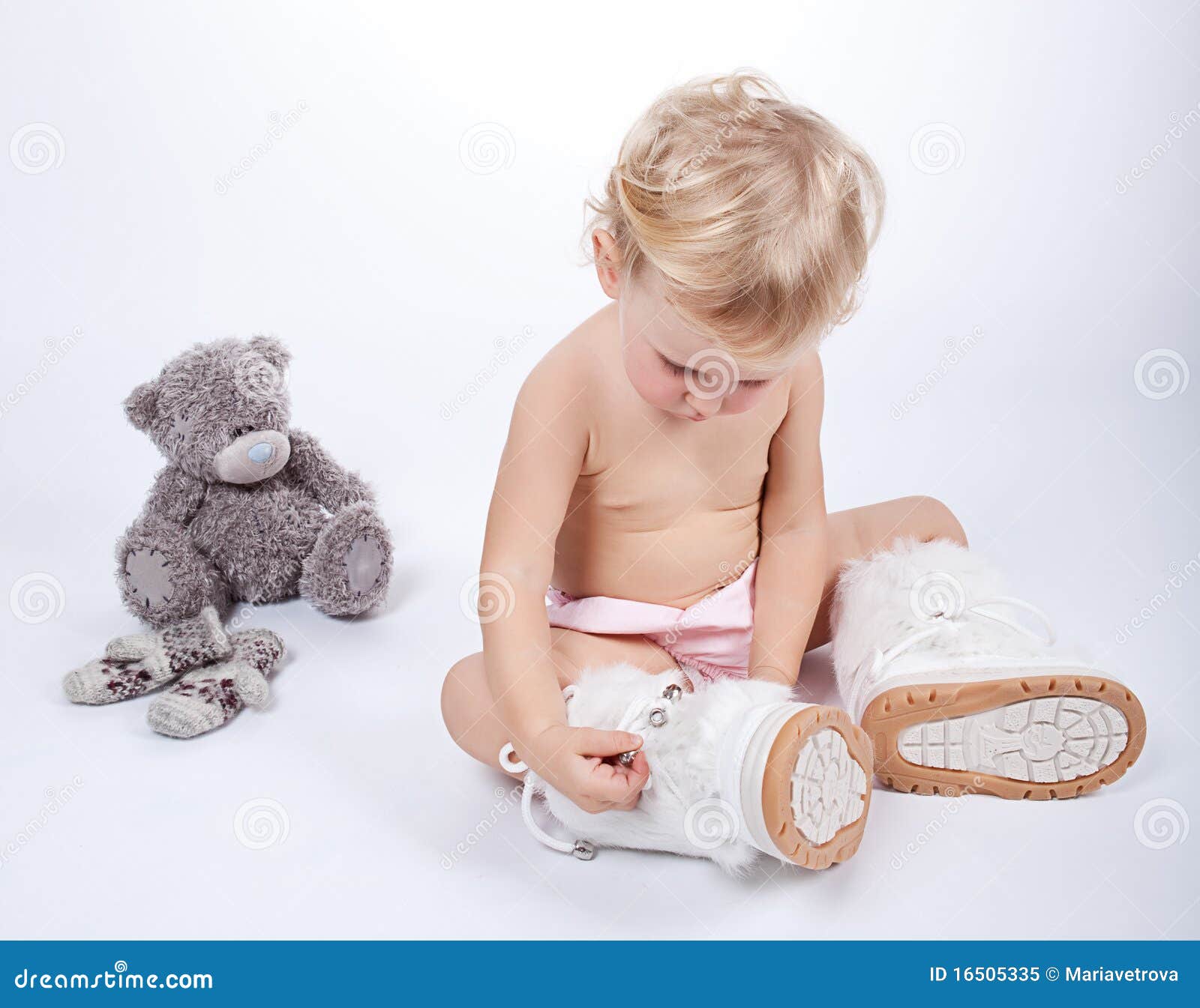 Baby girl child stock image. Image of childhood, isolated - 16505335