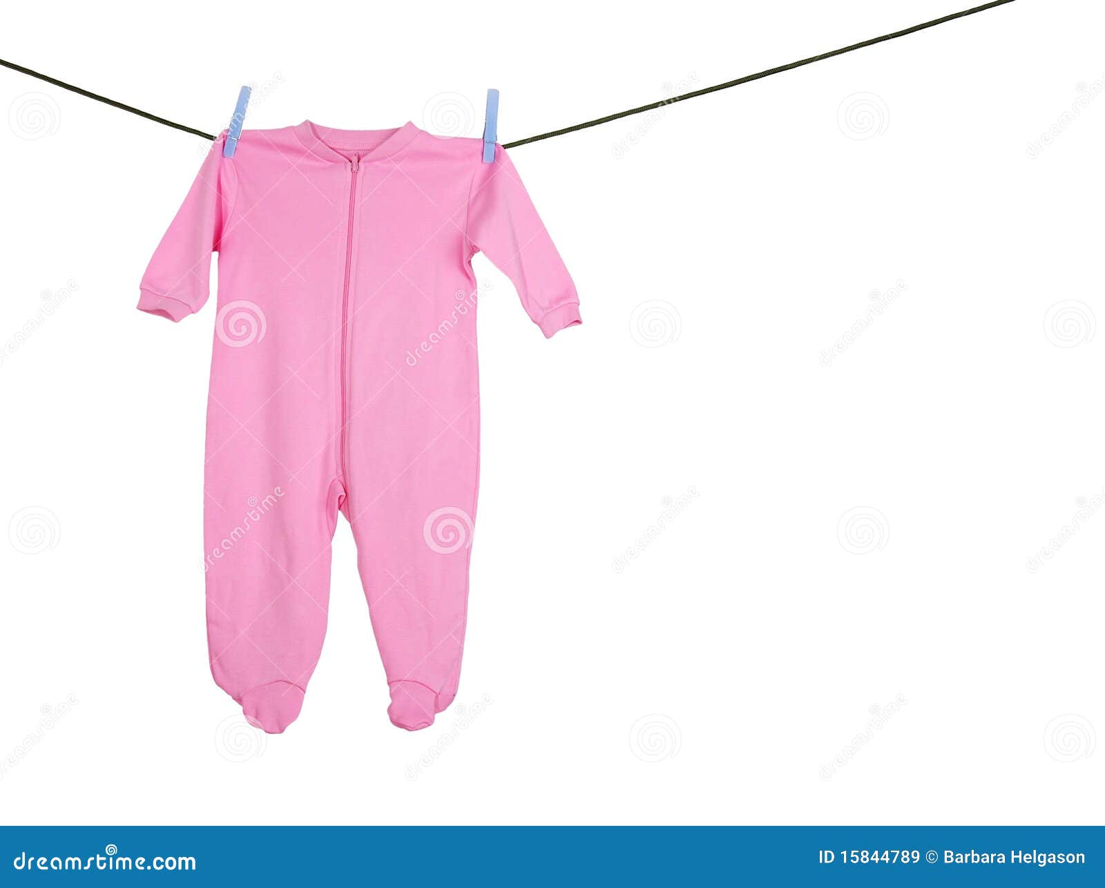 Baby girl sleeper stock image. Image of isolated, girl - 15844789