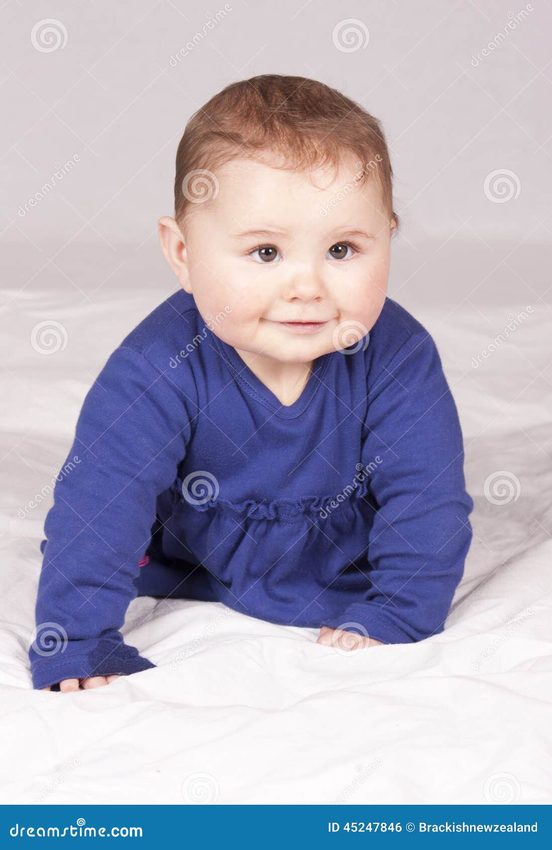 Baby Girl stock photo. Image of cute, infant, wearing - 45247846