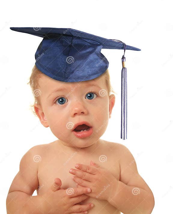 Baby graduate stock photo. Image of gesturing, handsome - 27092972