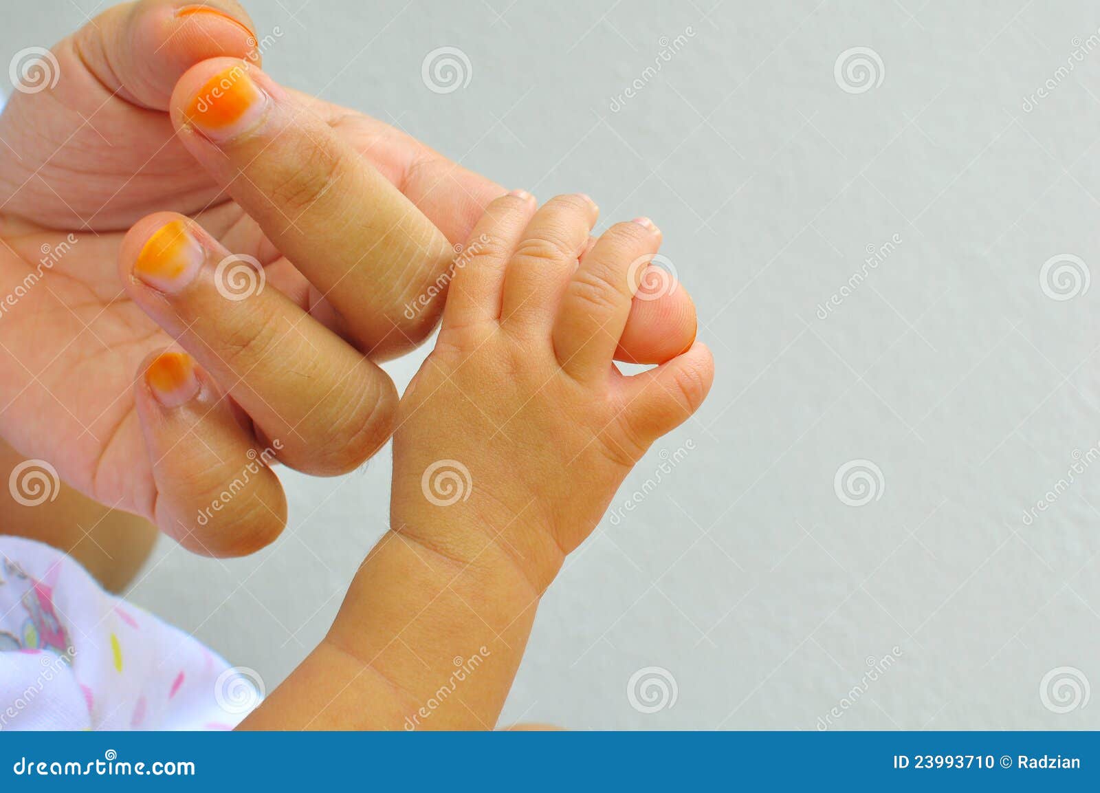Baby hand and finger stock photo. Image of mother, love - 23993710