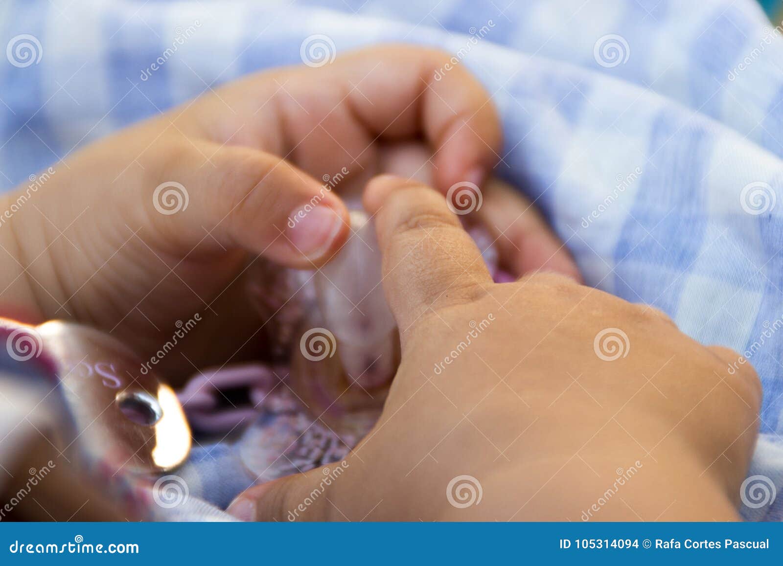 Baby Hands Catching a Pacifier Stock Photo - Image of travel, baby ...