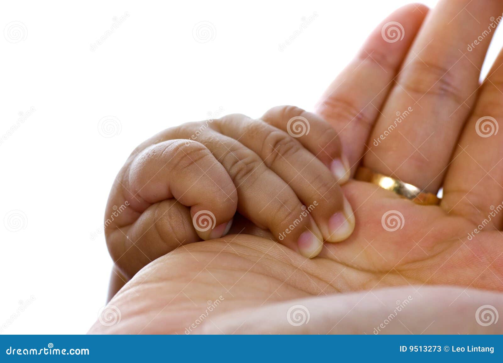 Baby hold mother s hand stock image. Image of childhood - 9513273