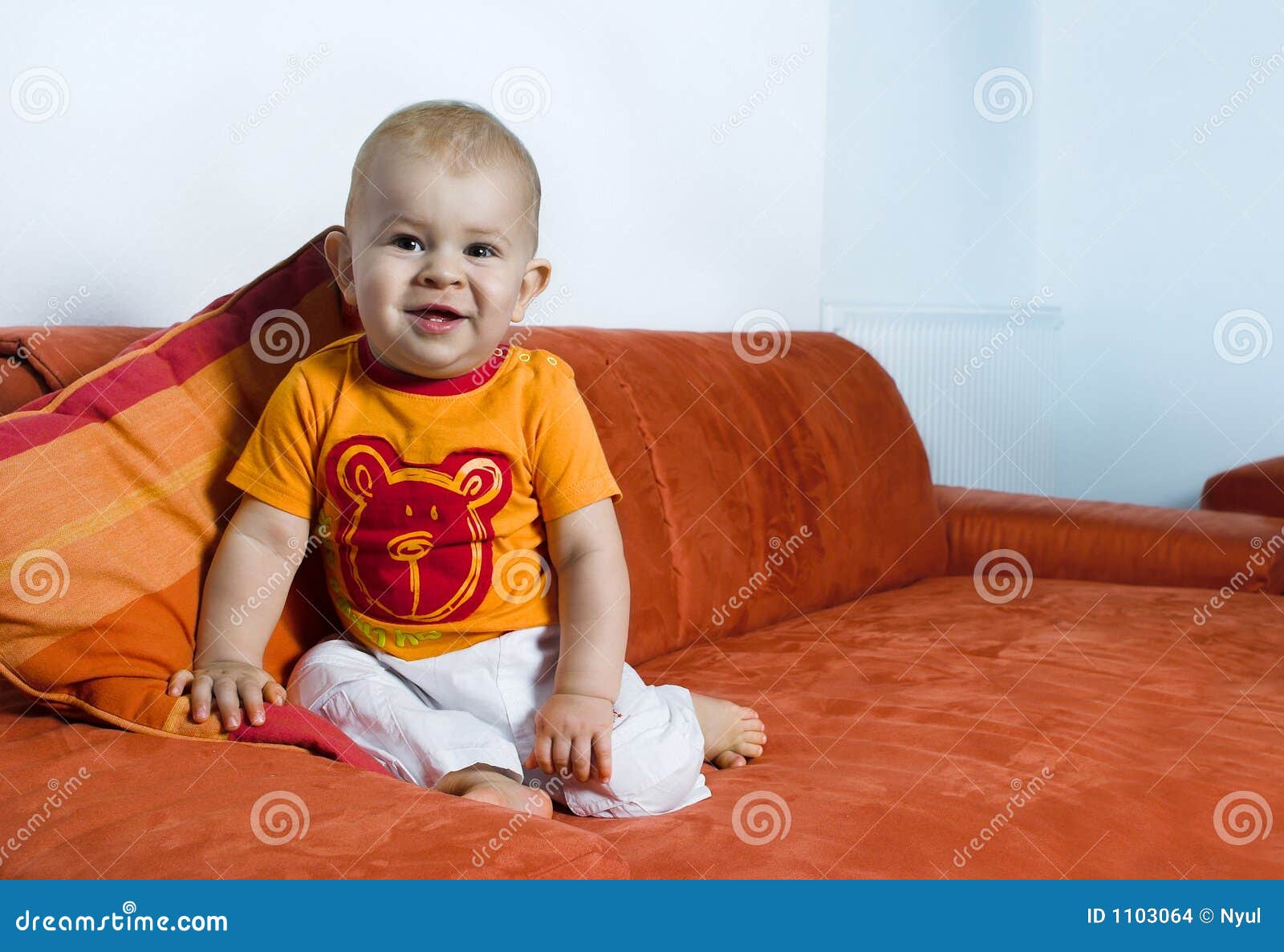 Baby at home stock photo. Image of parenthood, domesticity - 1103064