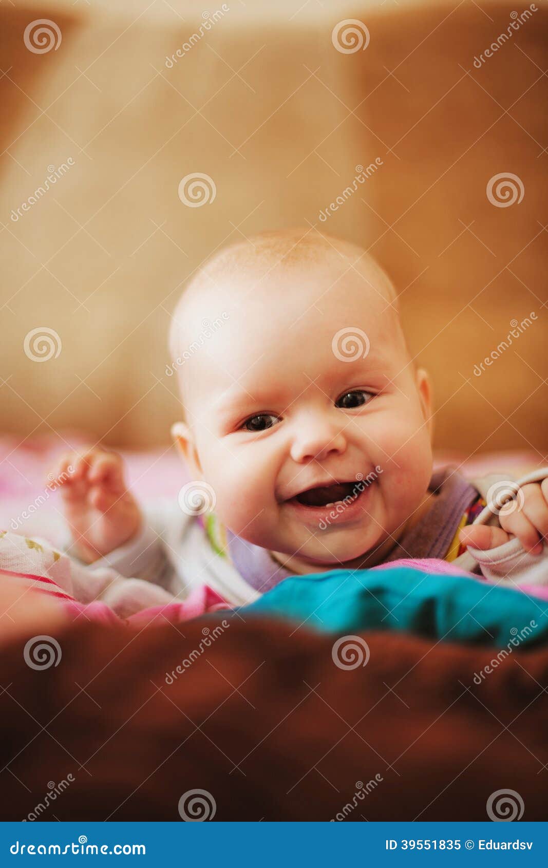 Baby in home. stock image. Image of baby, cheerful, child - 39551835