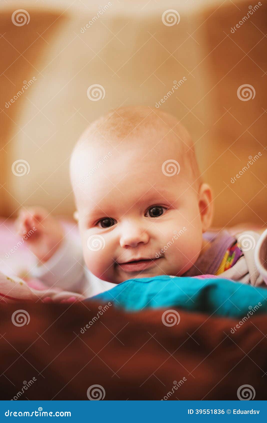 Baby in home. stock photo. Image of child, interior, innocence - 39551836