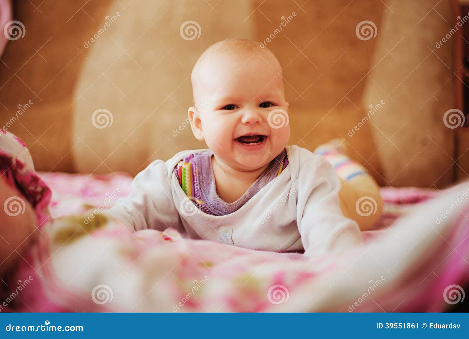 Baby in home. stock image. Image of happiness, interior - 39551861