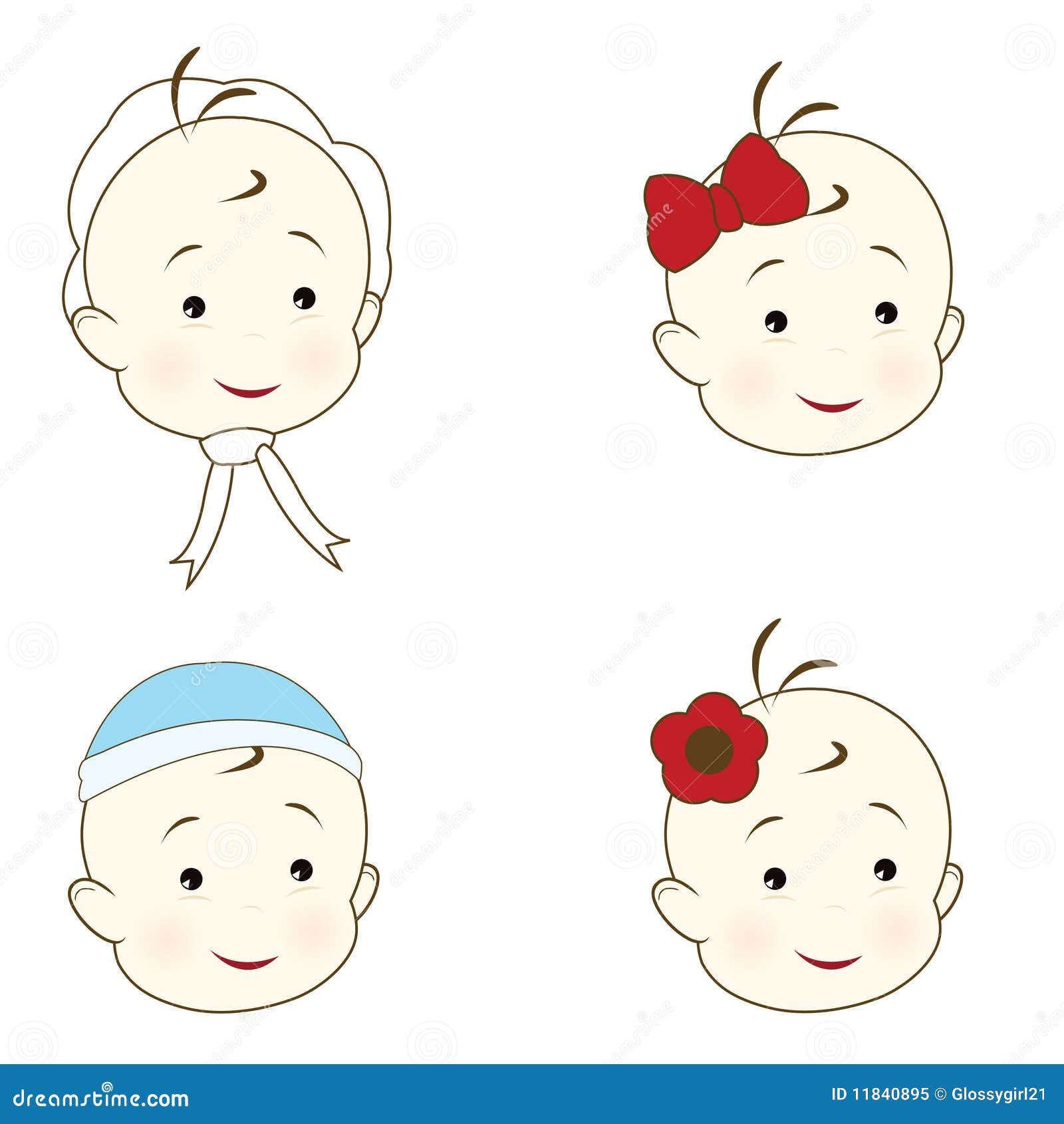 Baby icons stock vector. Illustration of child, cartoon - 11840895