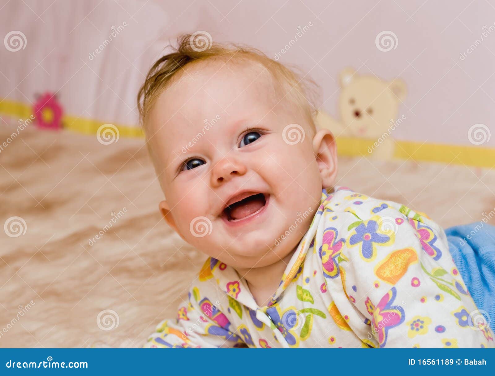 Baby laughter stock image. Image of smiling, life, laughter - 16561189