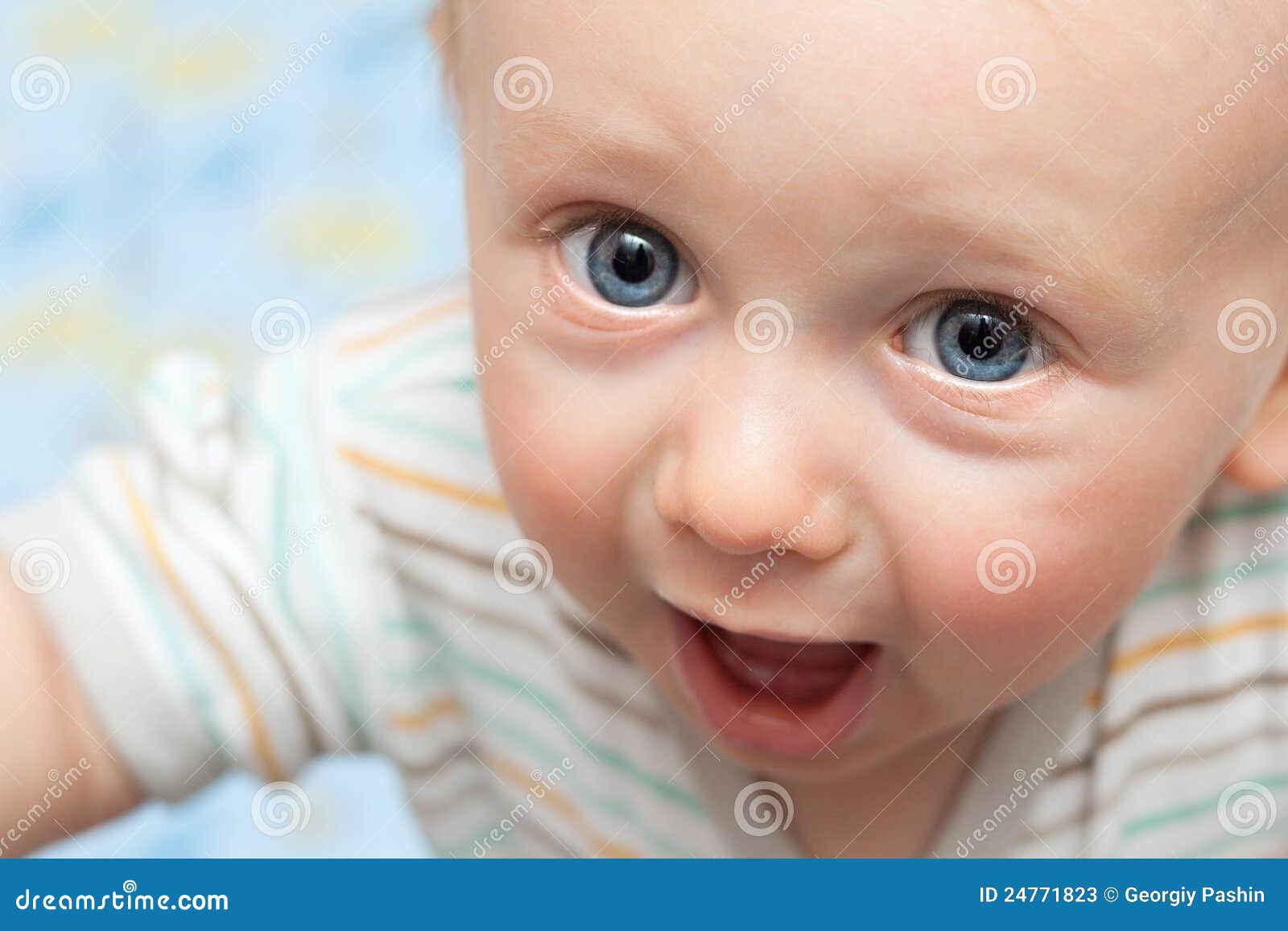 Baby laughter stock image. Image of people, expressing - 24771823