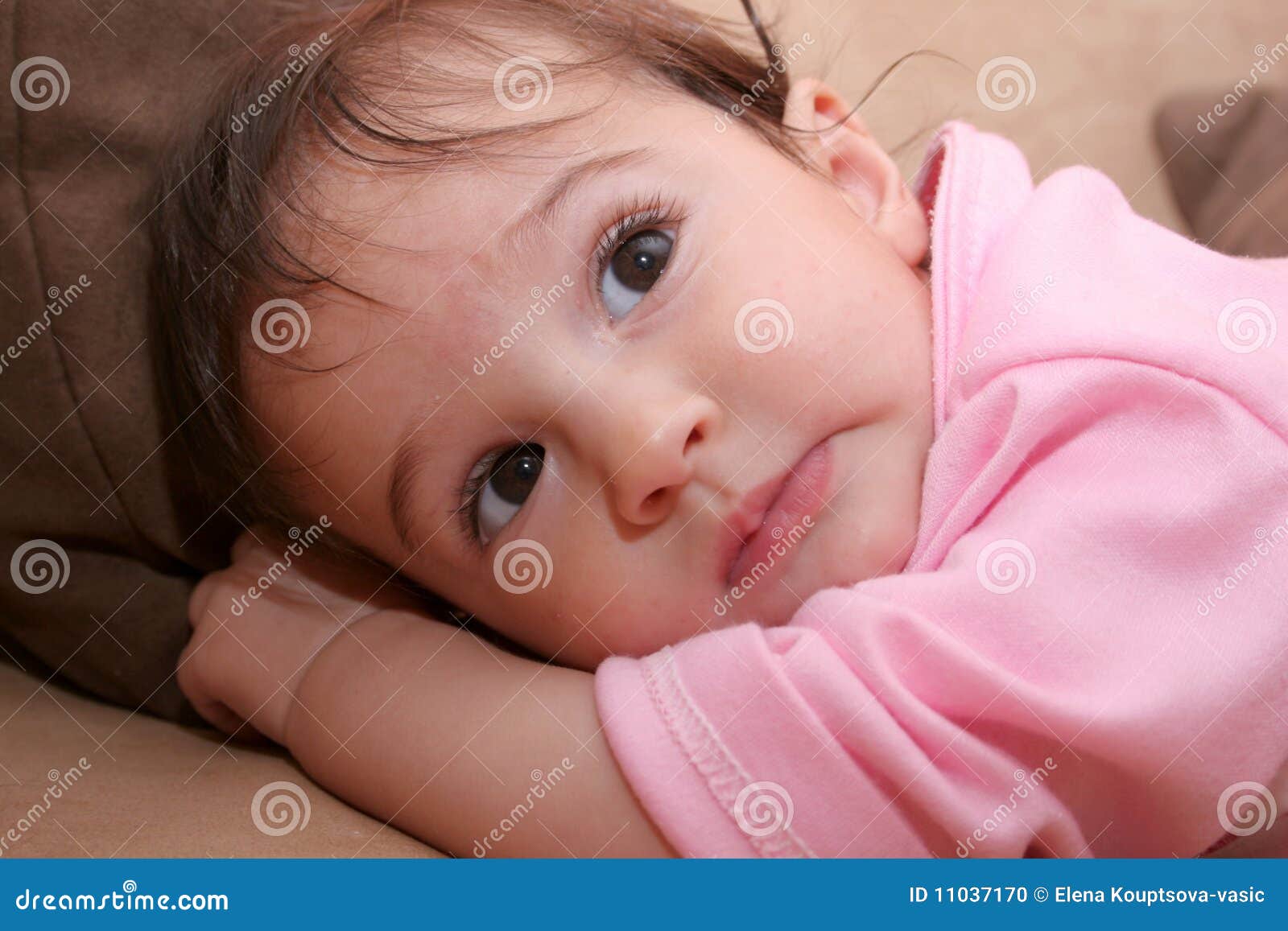 Baby laying stock photo. Image of female, body, girl - 11037170