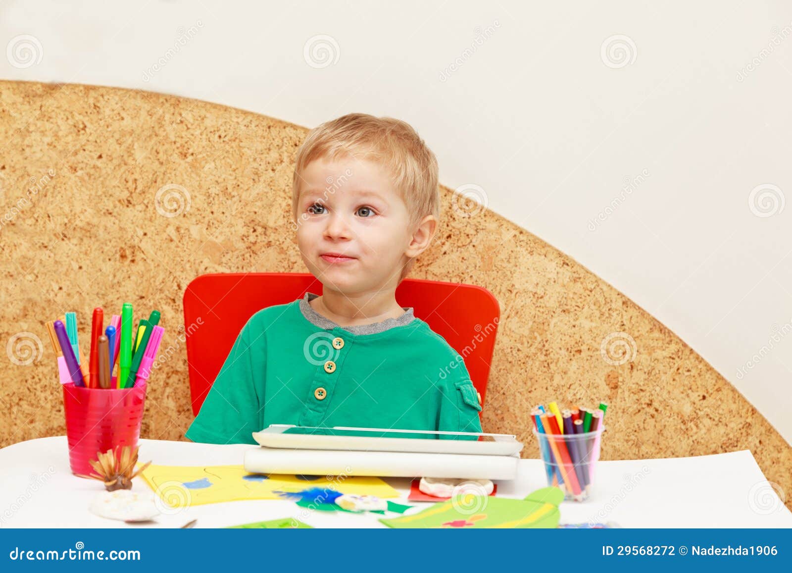 Baby learning stock photo. Image of child, interior, nursery - 29568272