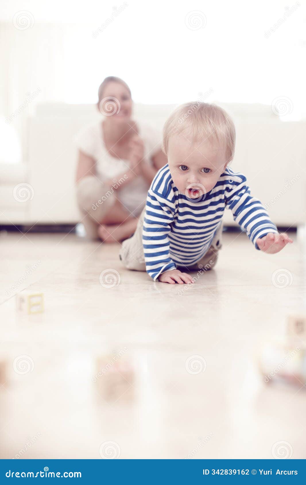 Baby, Learning and Child Crawling on Floor for Development, Growth and ...