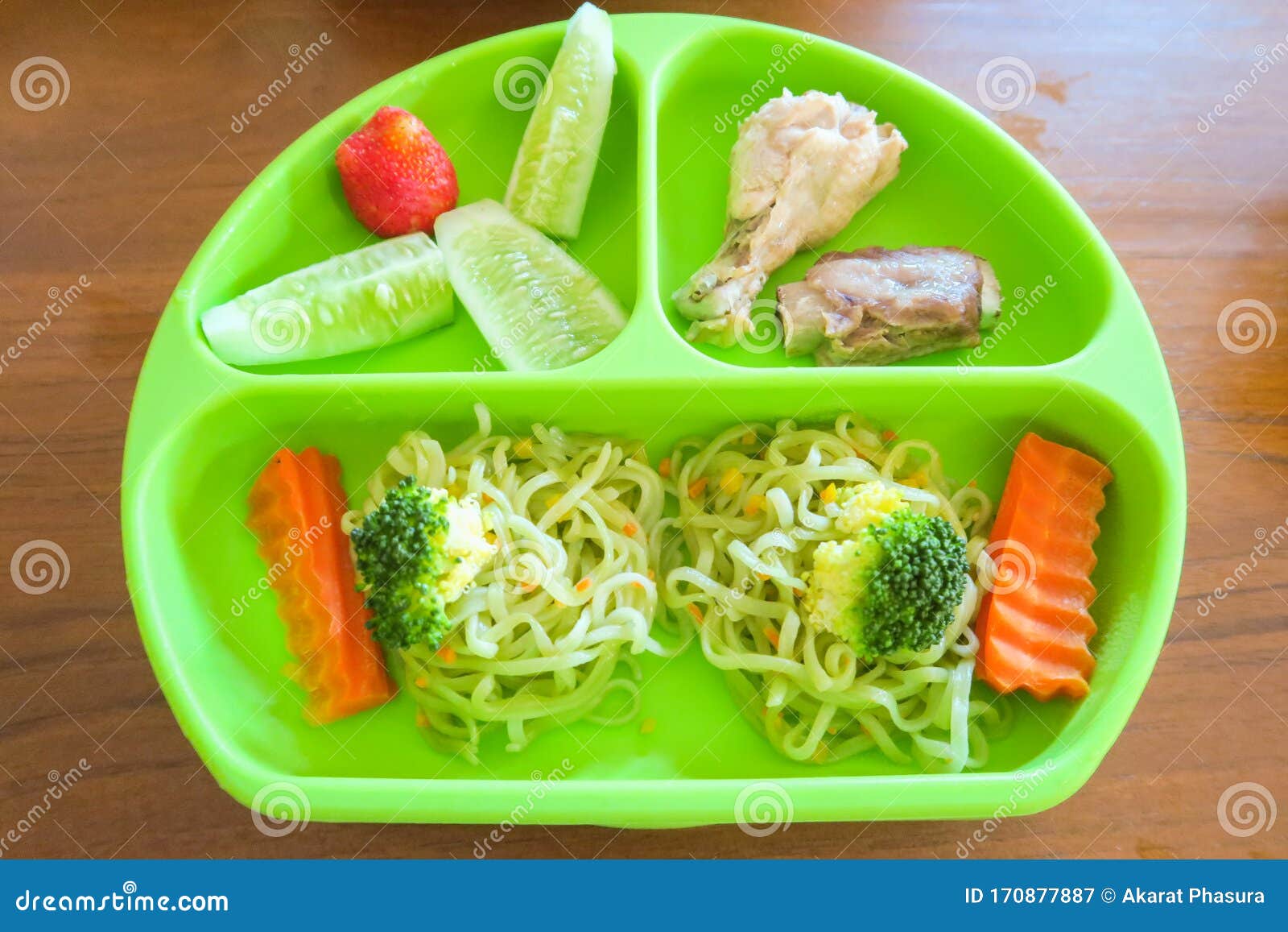 Baby Led Weaning BLW Meal for Baby Stock Image - Image of feeding, girl ...
