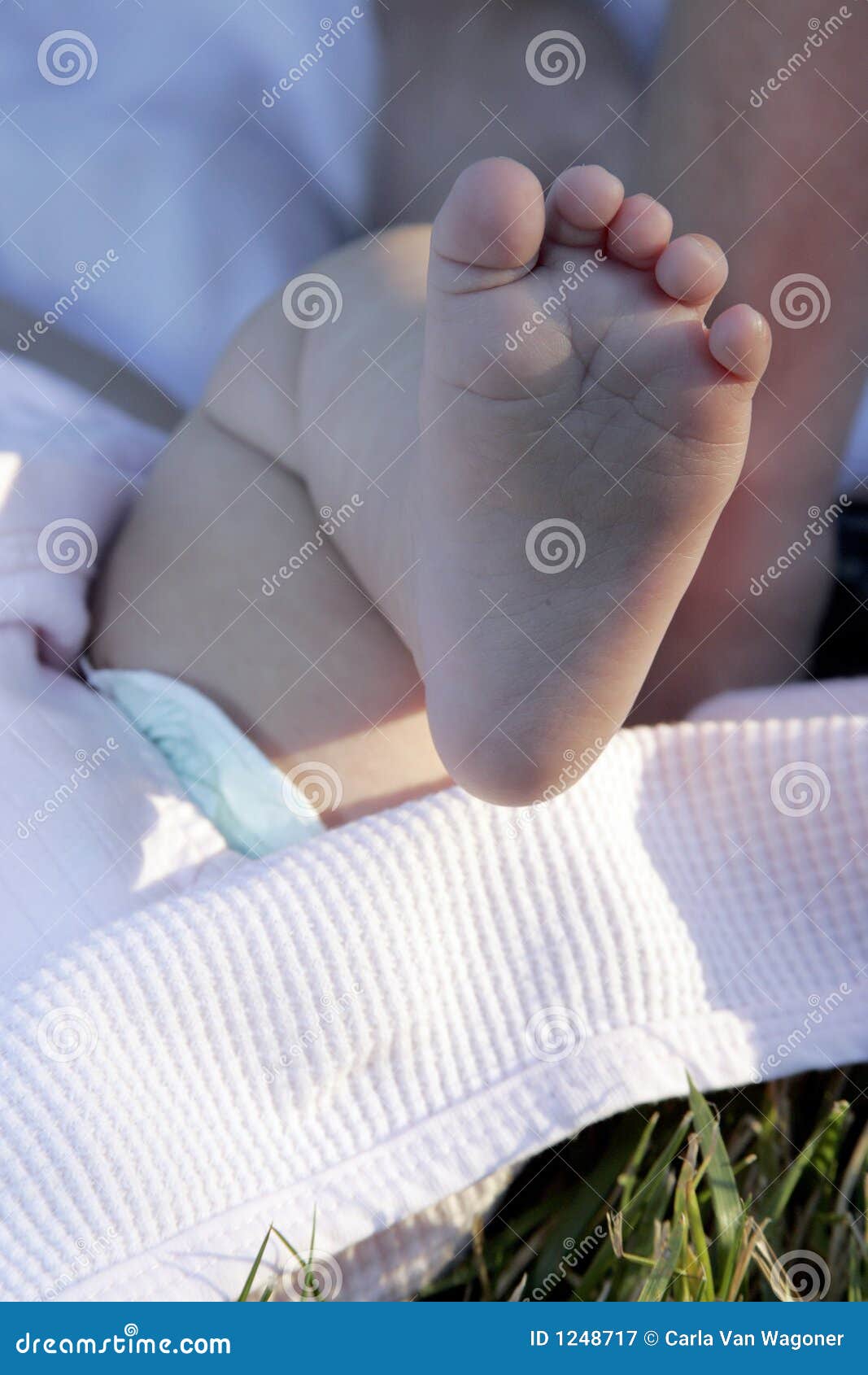 Baby left foot stock image. Image of child, toes, shadow - 1248717