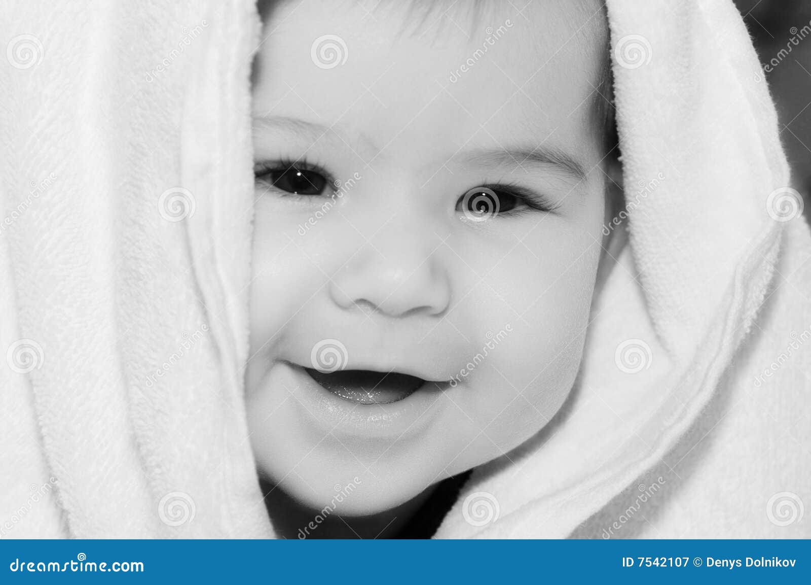 Baby looking out stock image. Image of look, concept, bathing - 7542107